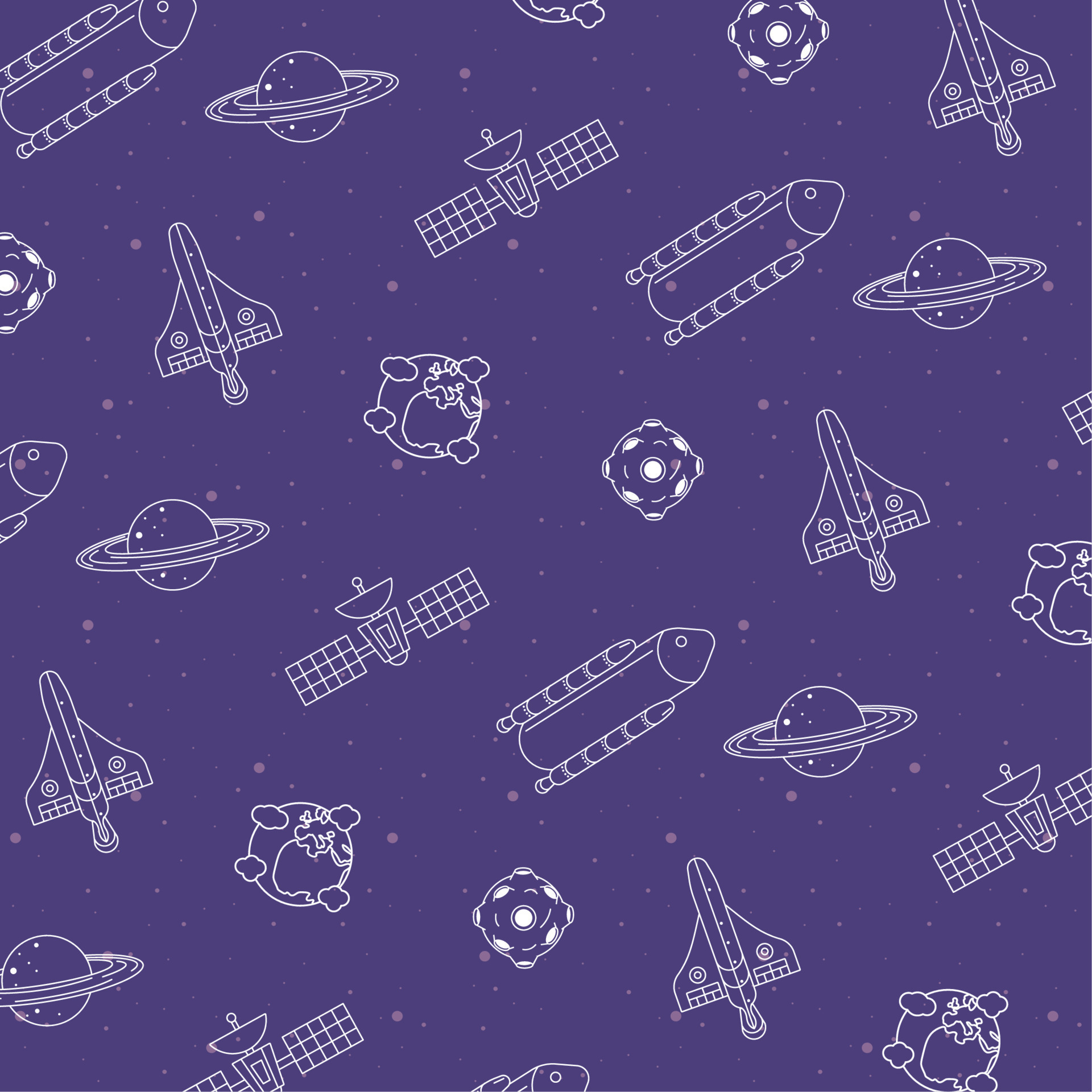 space outer pattern 10436198 Vector Art at Vecteezy