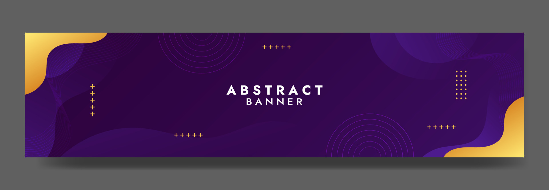 Abstract Blue Fluid Wave Banner Template 10439356 Vector Art at Vecteezy