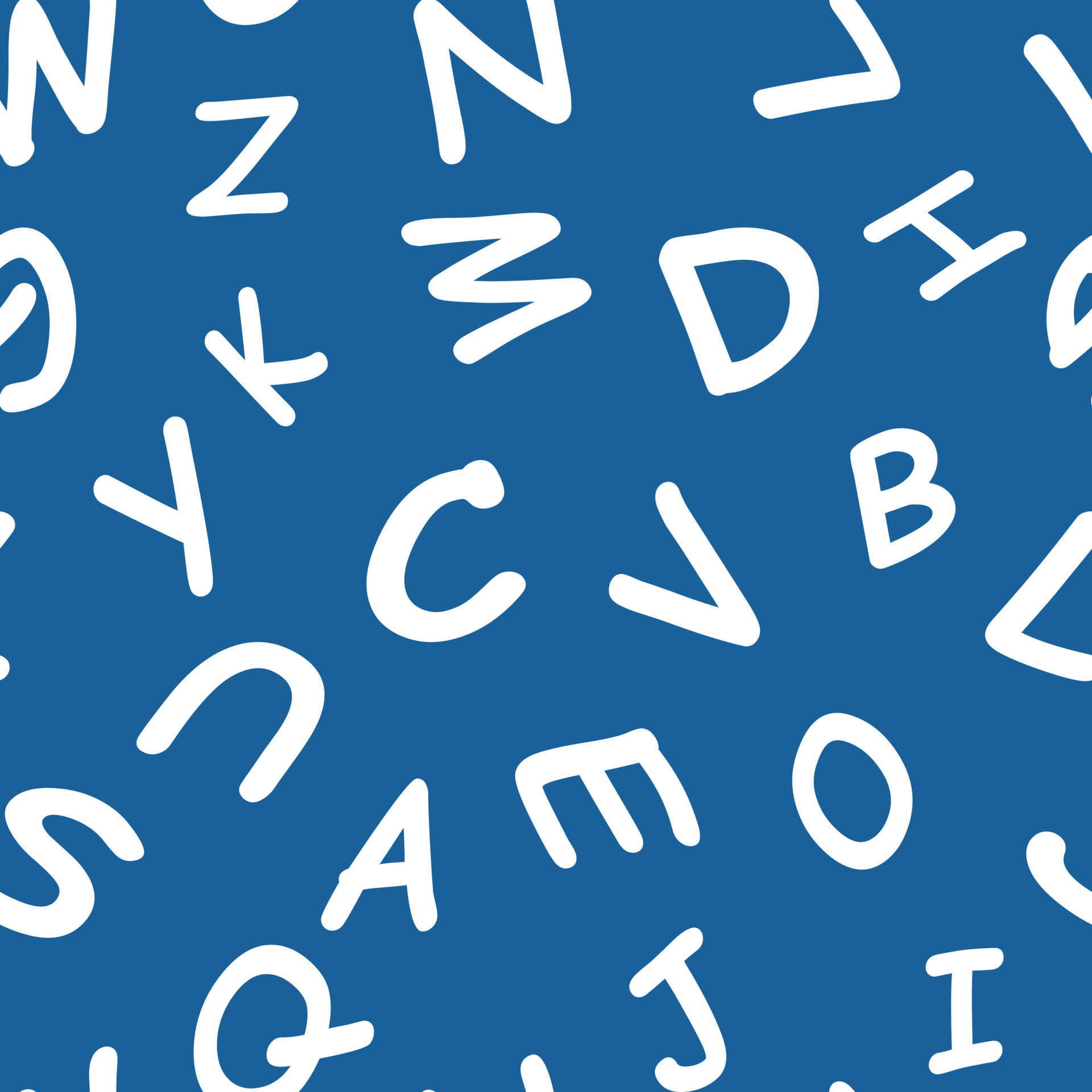 Seamless Pattern Back to School, Alphabet, Letters, Hand Drawn Vector ...