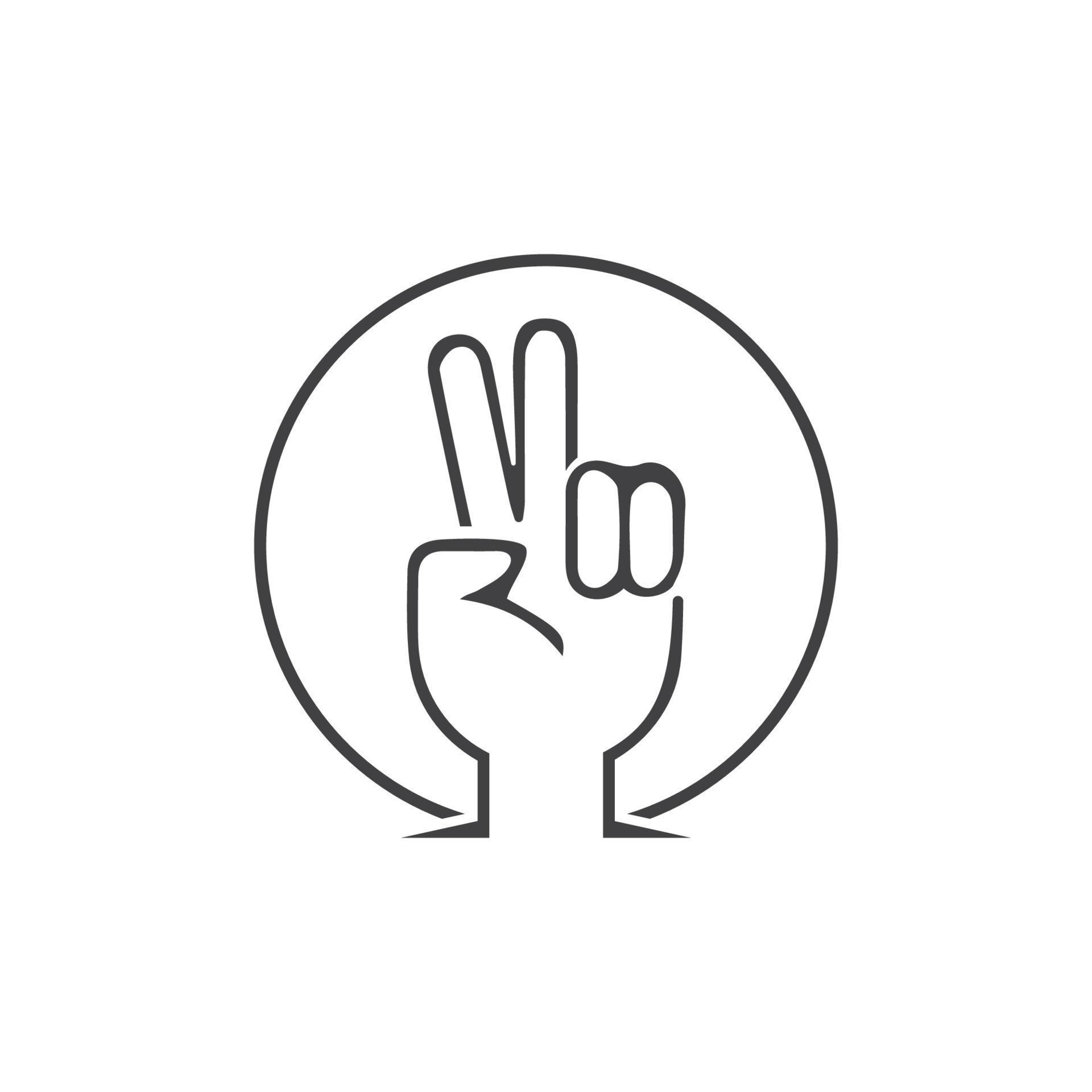 Hand gestures and sign language isolated 10454900 Vector Art at Vecteezy