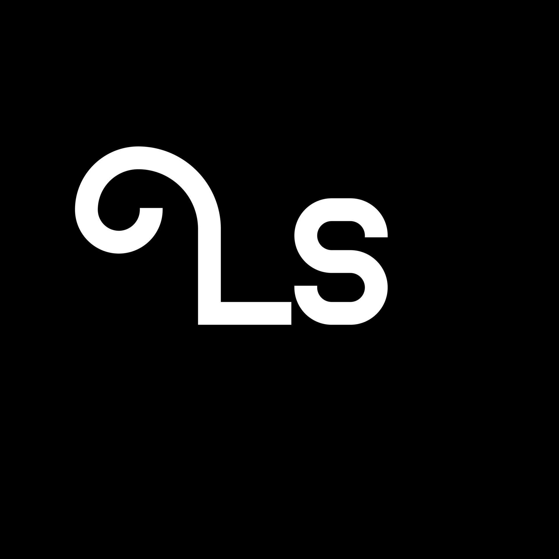 LS Letter Logo Design. Initial letters LS logo icon. Abstract letter LS minimal logo design ...