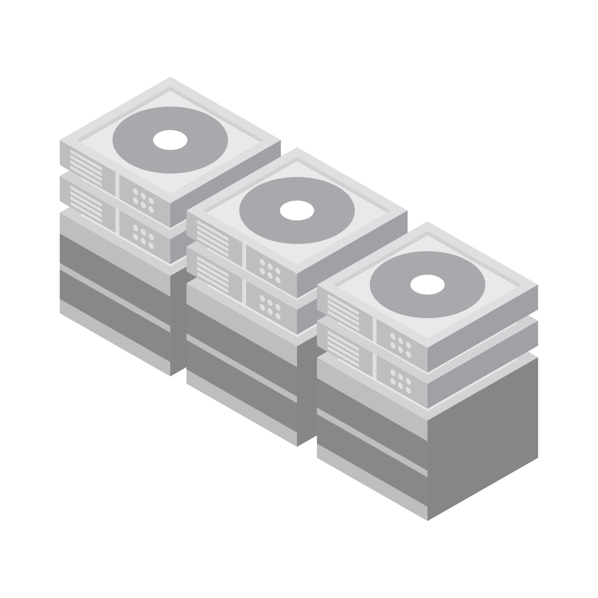 Database Storage Technology 10458384 Vector Art At Vecteezy