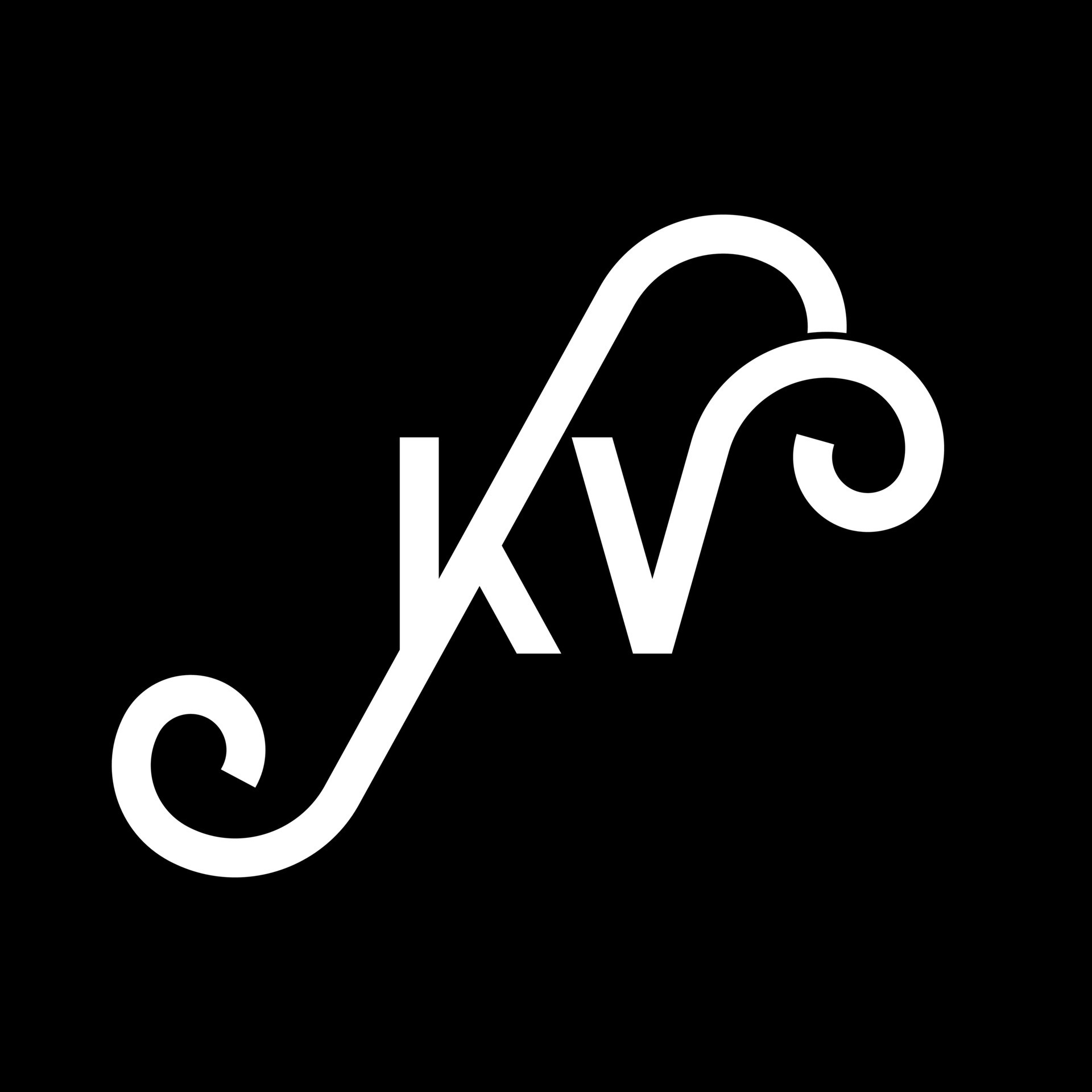 Kv Logo Design