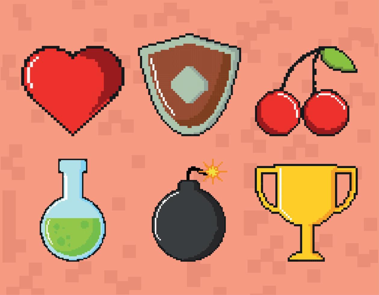 pixel art icons pack 10458672 Vector Art at Vecteezy pixel art icons pack 10458672 Vector Art at Vecteezy
