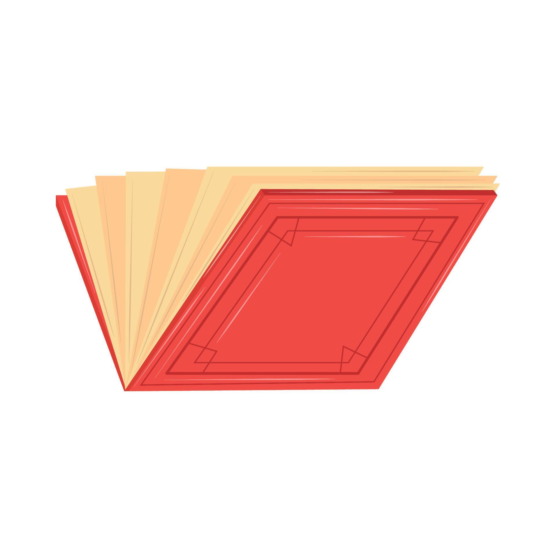 red open book 10458942 Vector Art at Vecteezy