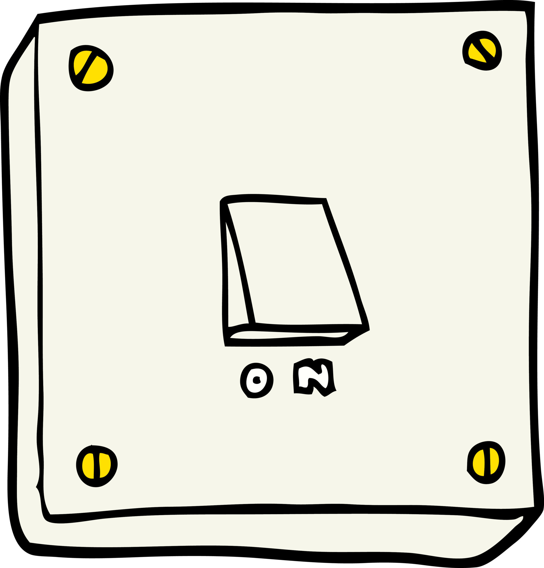 Cartoon Light Switch 10473798 Vector Art At Vecteezy