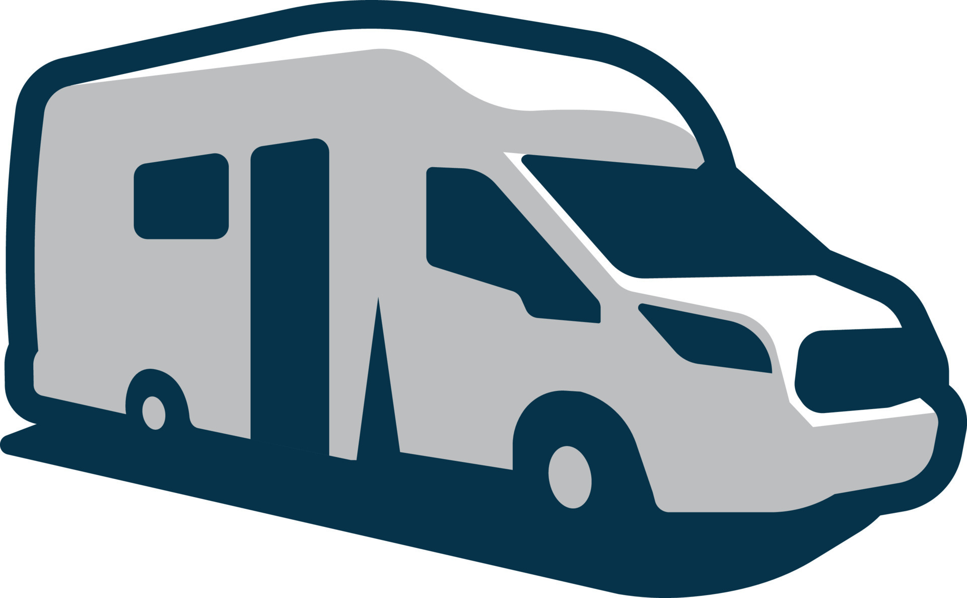 A Simple Three Dimensional Icon Of Rv 10493334 Vector Art At Vecteezy