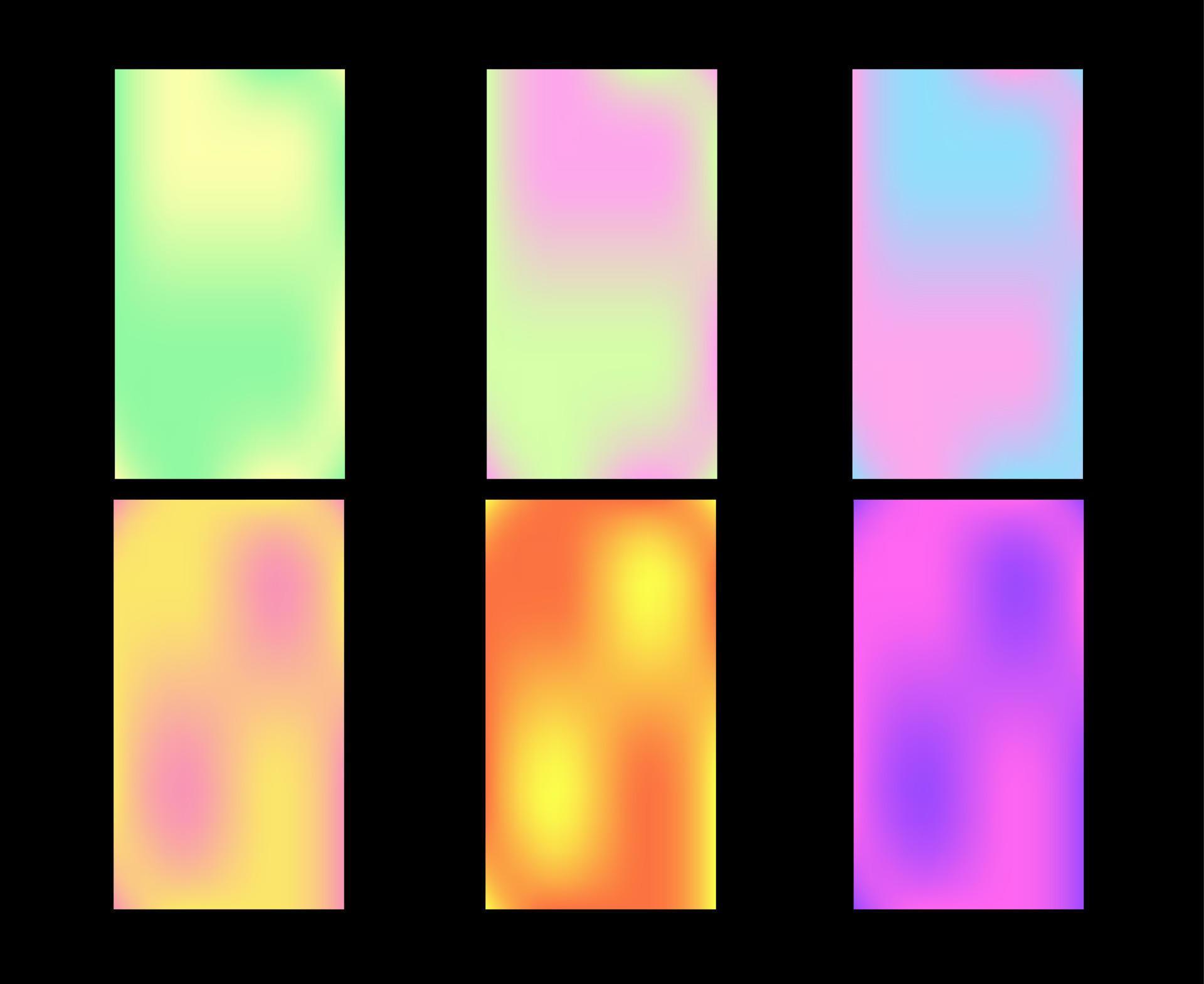 6 set template Spring And Summer Background mesh Gradients, 10502253 ...