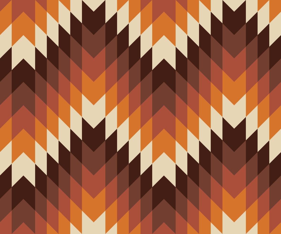 Vintage chevron seamless pattern. Retro geometric herringbone vector ...