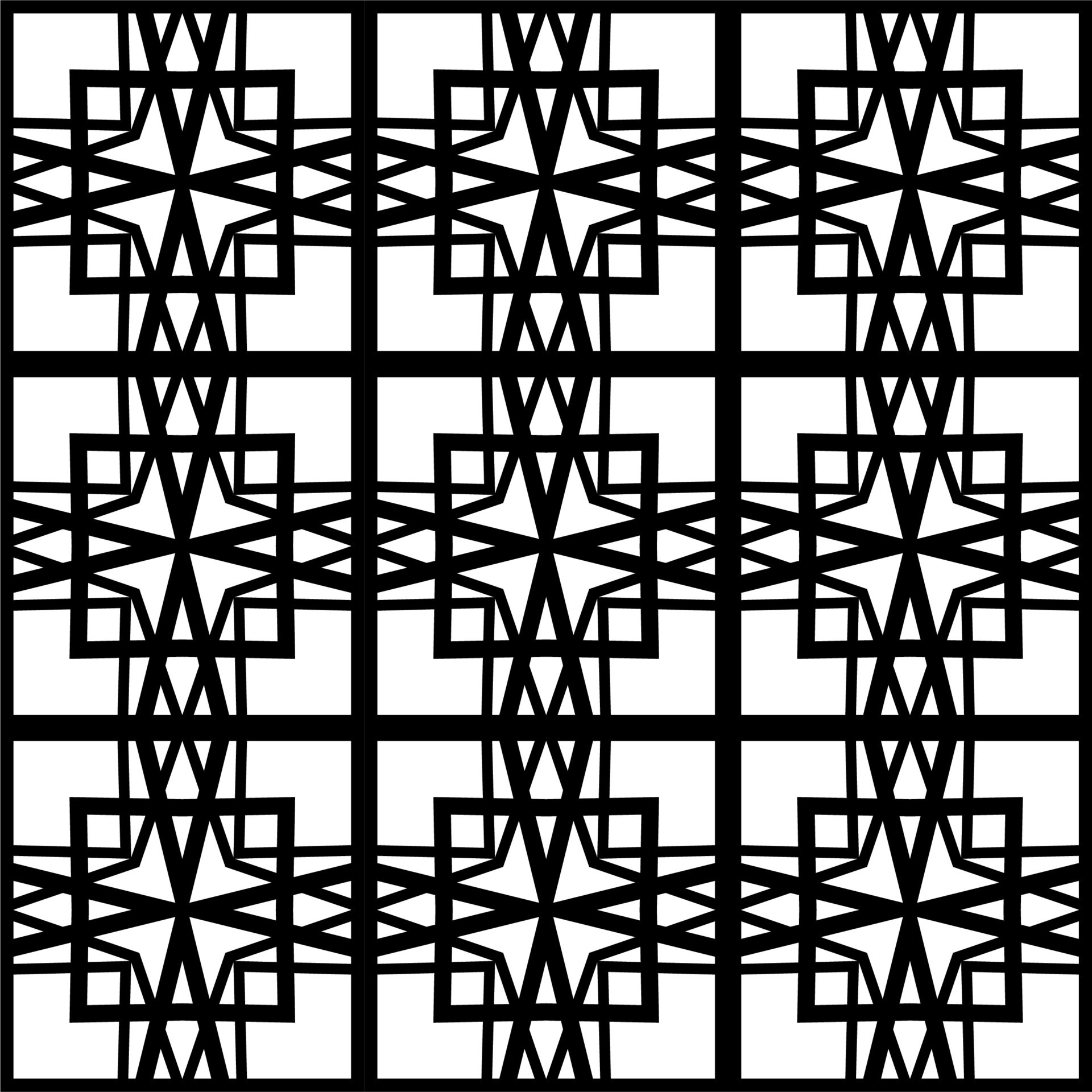 Geometric seamless patterns background design Black. Abstract line art ...