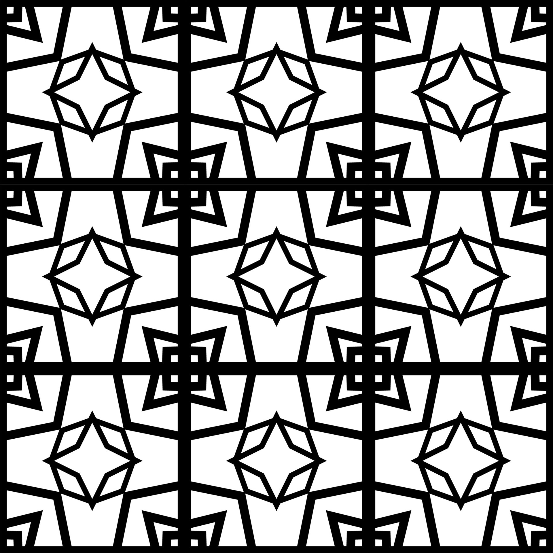 Geometric seamless patterns background design Black. Abstract line art ...