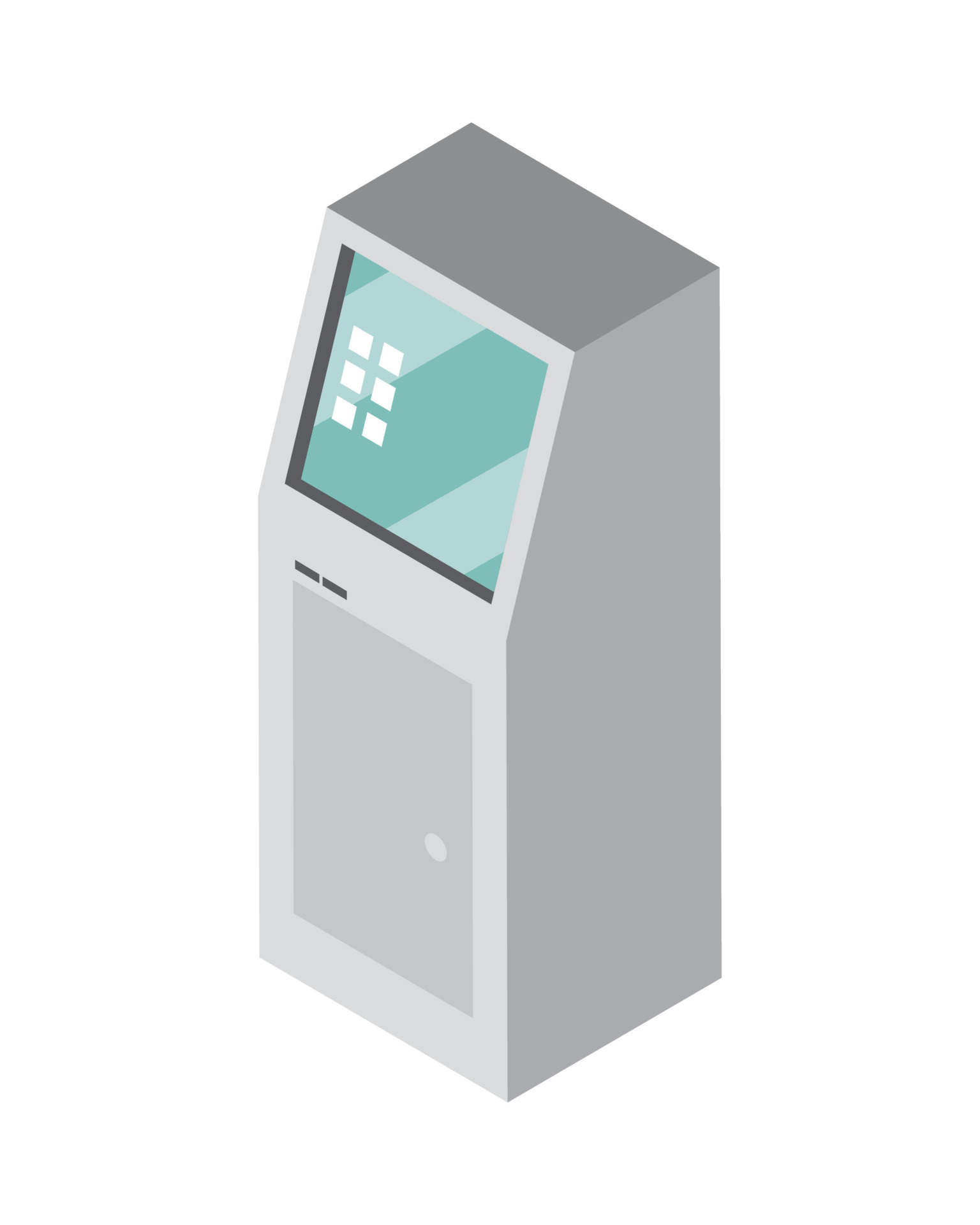 ticket vending machine 10507341 Vector Art at Vecteezy