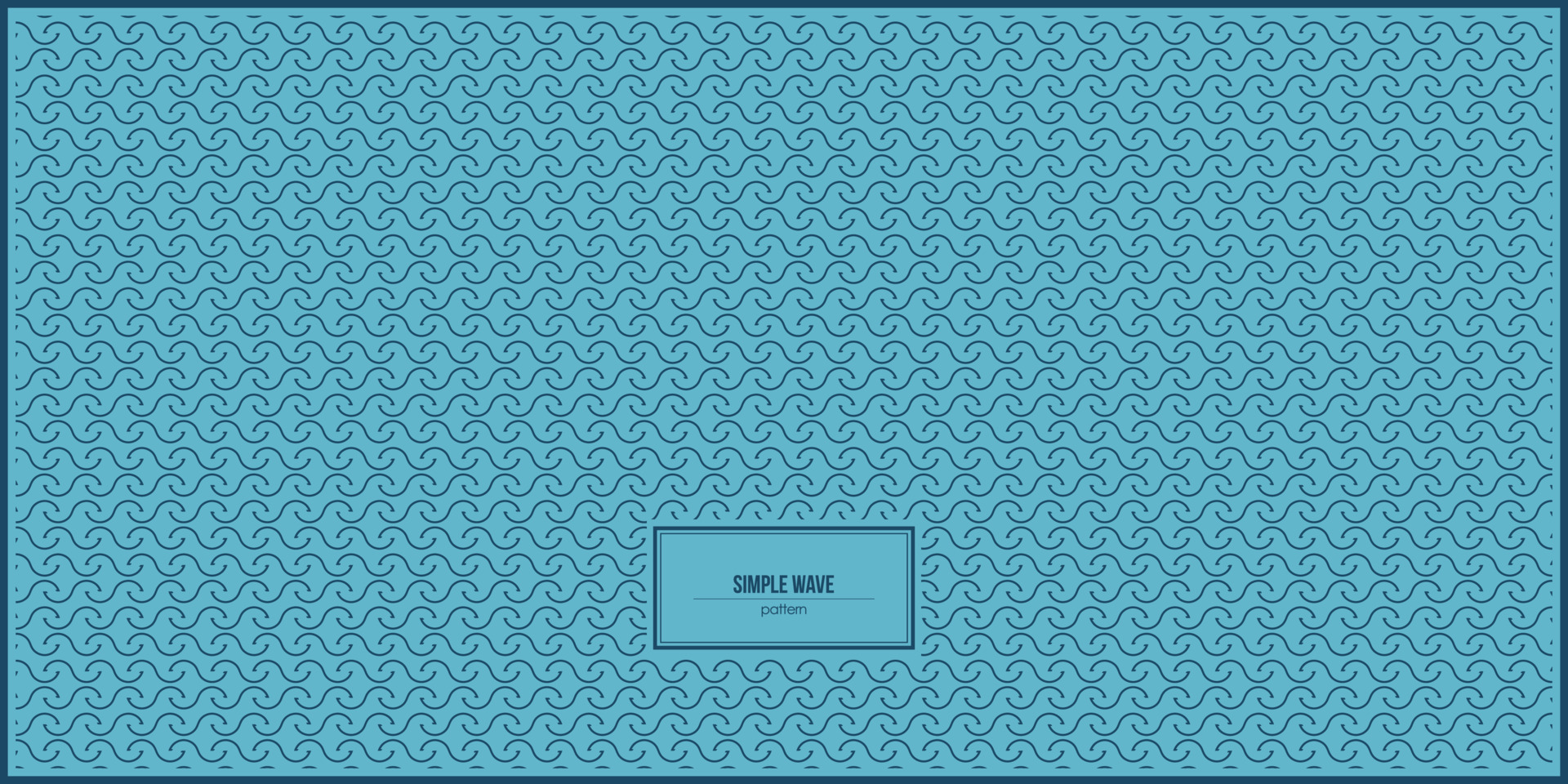 simple wave pattern with sea blue background 10510324 Vector Art at ...