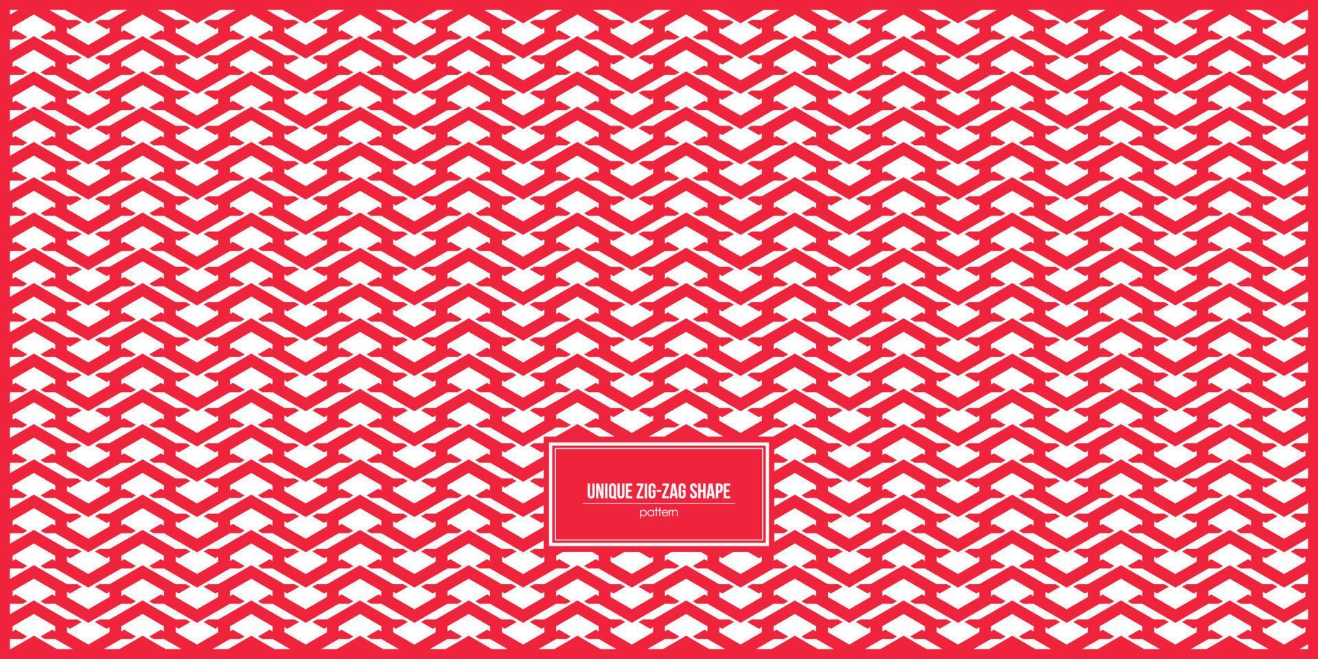 Unique Red Zig Zag Line Pattern Design 10510325 Vector Art At Vecteezy