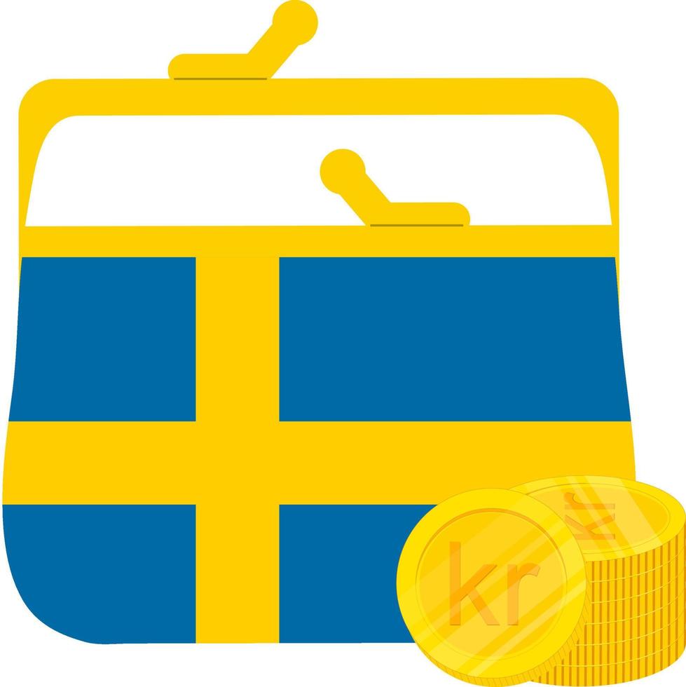 Swedish Flag vector hand drawn flag, Swedish krona vector hand drawn ... Swedish Flag vector hand drawn flag, Swedish krona vector hand drawn ...