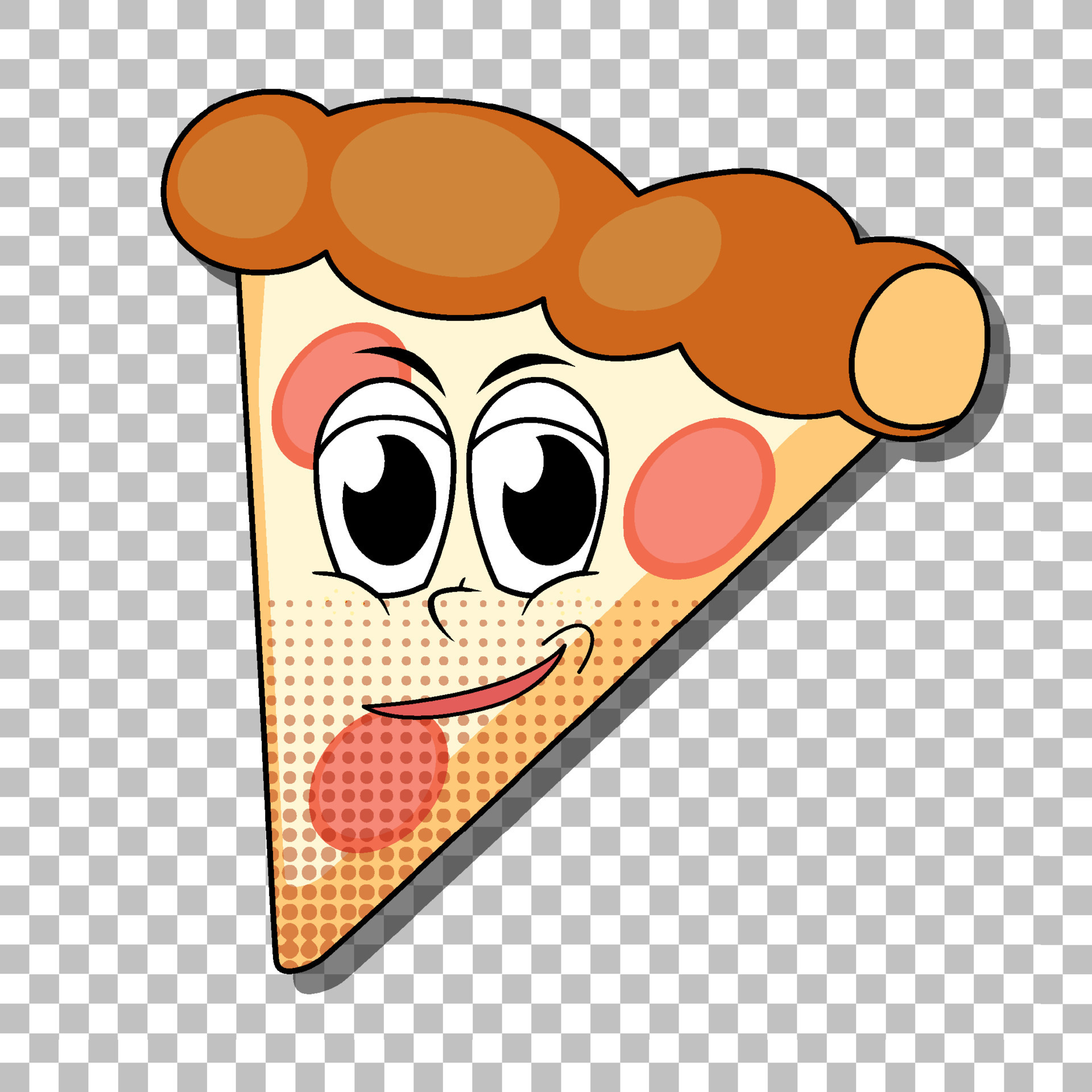 Pizza cartoon character isolated 10518858 Vector Art at Vecteezy Pizza cartoon character isolated 10518858 Vector Art at Vecteezy