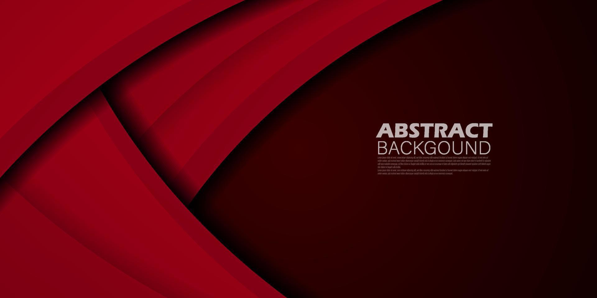 Red Background Vector Overlap Layer On Dark Space For Background Design