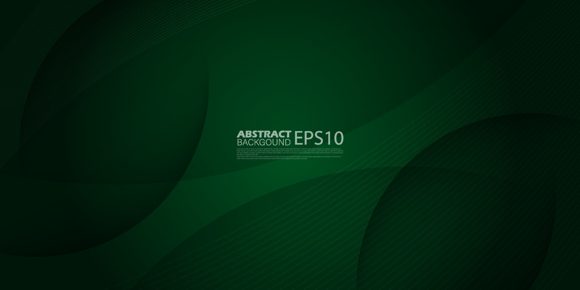 Modern Simple Abstract Background With Dark Green Color Design Eps10 Vector Template 10519059