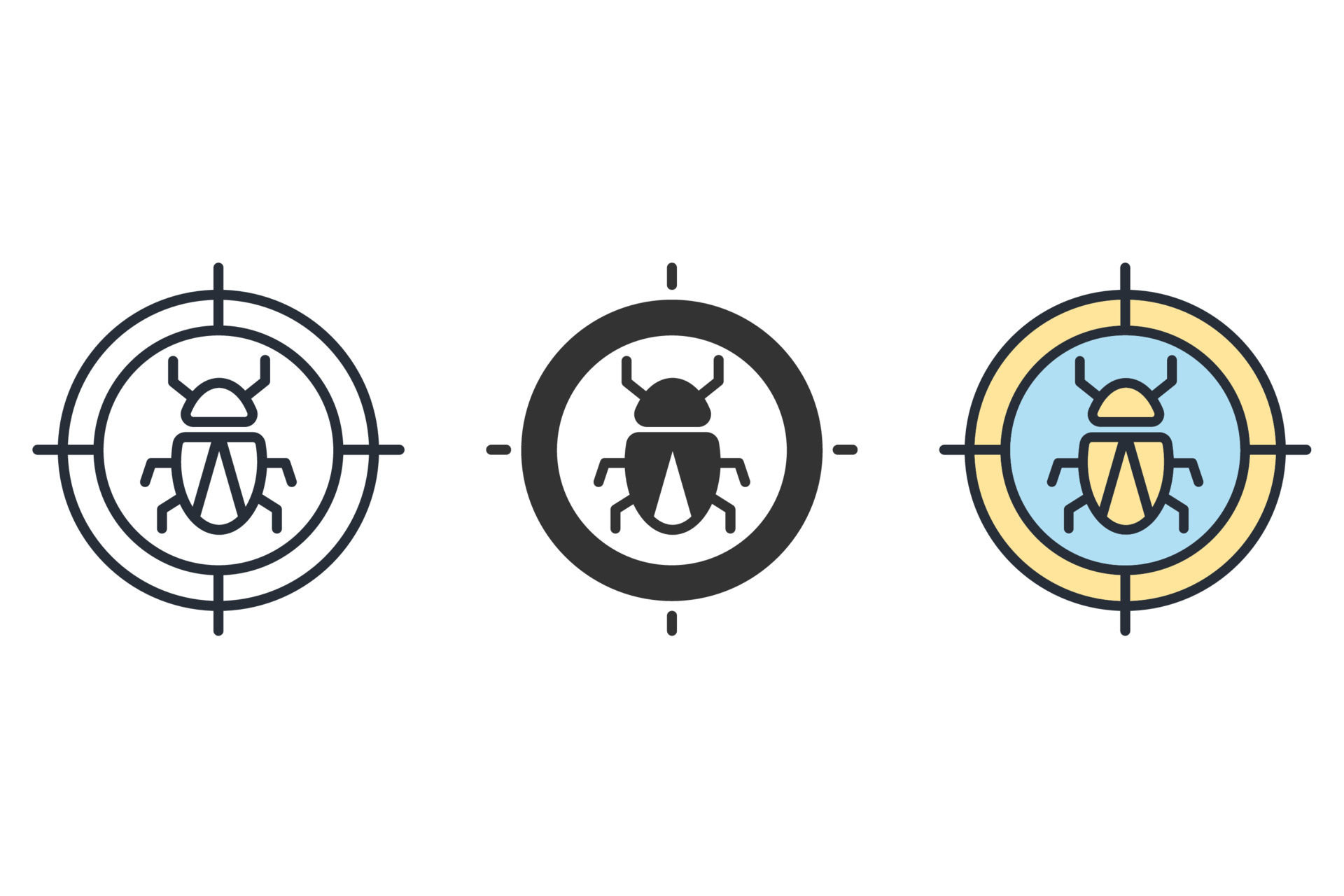 Malware Icons Symbol Vector Elements For Infographic Web 10519940 Vector Art At Vecteezy