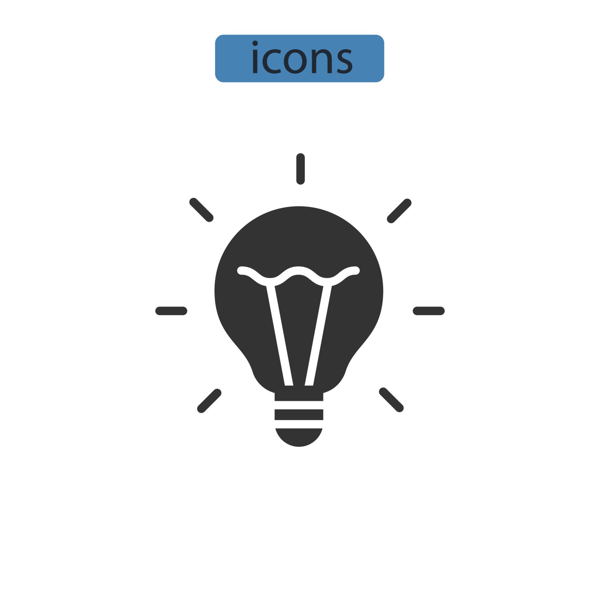 Solving icons symbol vector elements for infographic web 10521026 ...