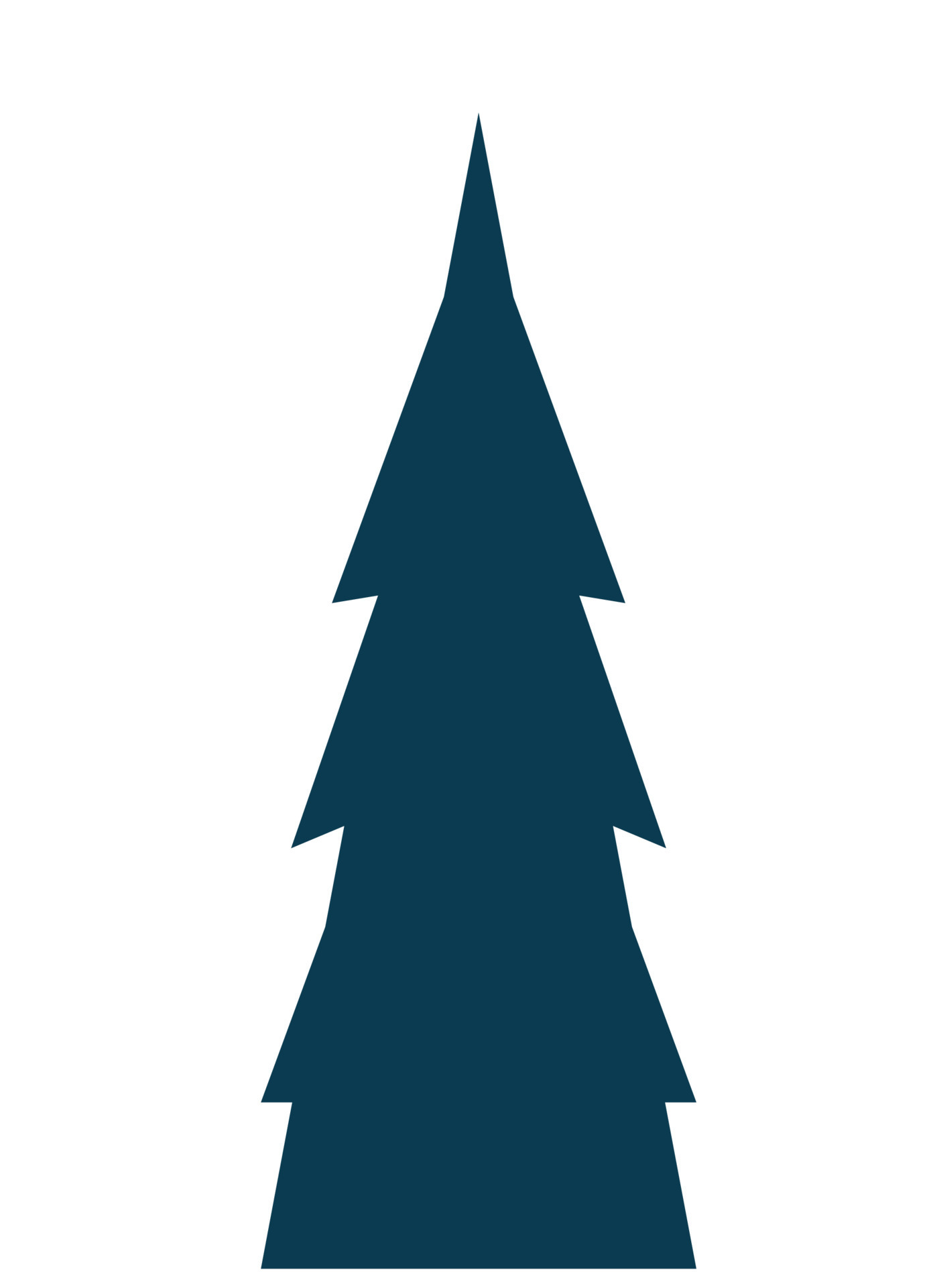 pine tree plant forest 10530985 Vector Art at Vecteezy