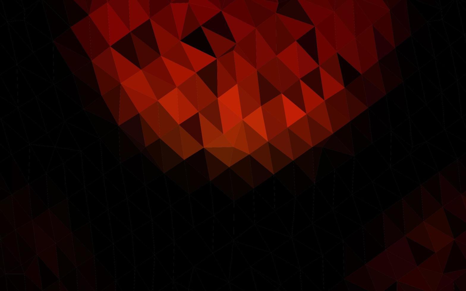 Dark Red Vector Shining Triangular Background 10532871 Vector Art At