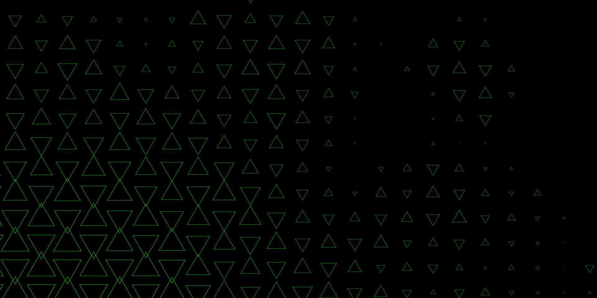 Dark Green Vector Pattern With Polygonal Style 10533938 Vector Art At