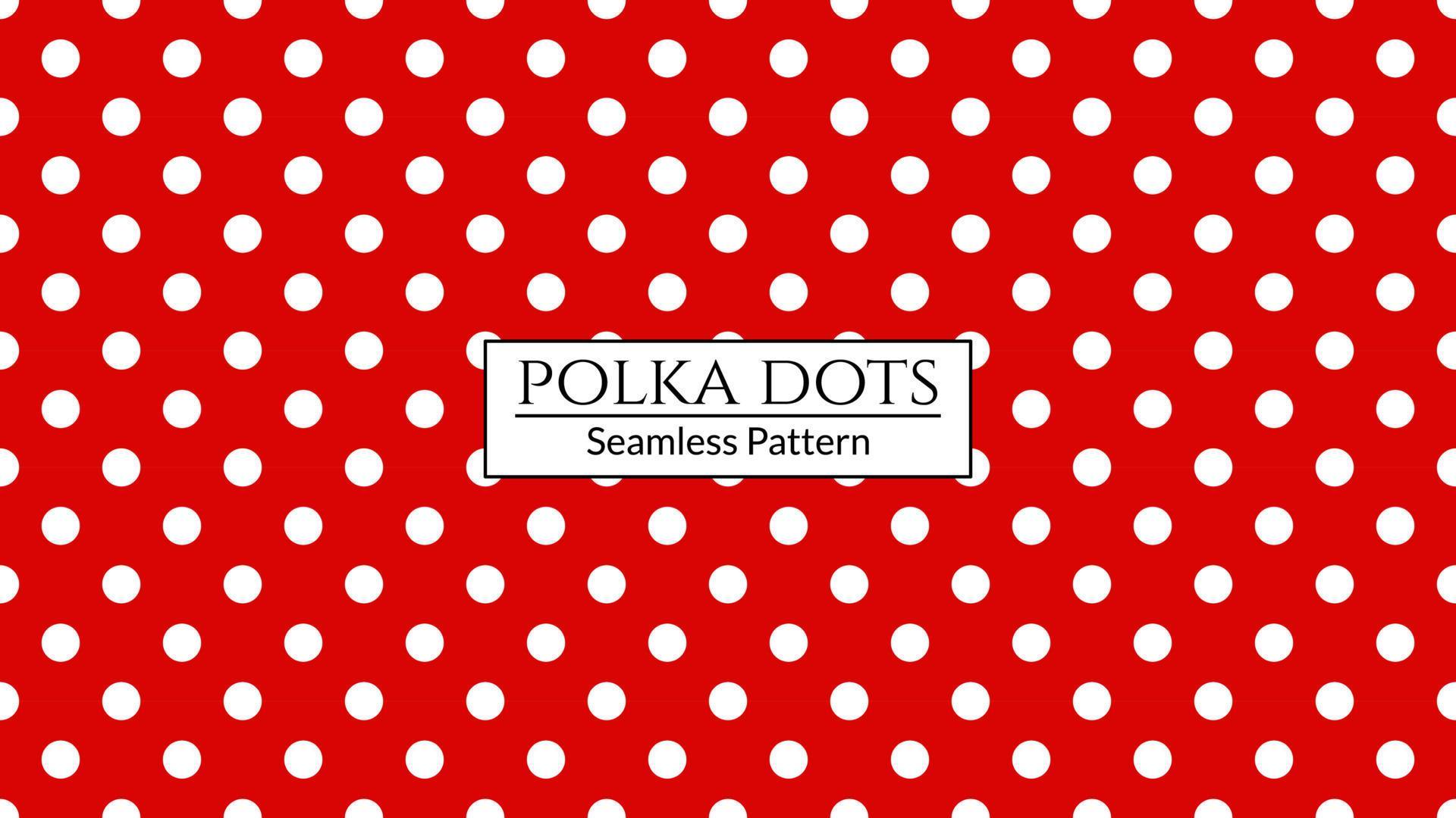 Polka Dots Seamless Pattern Print Design For Textile Fabric Fashion Wallpaper Background