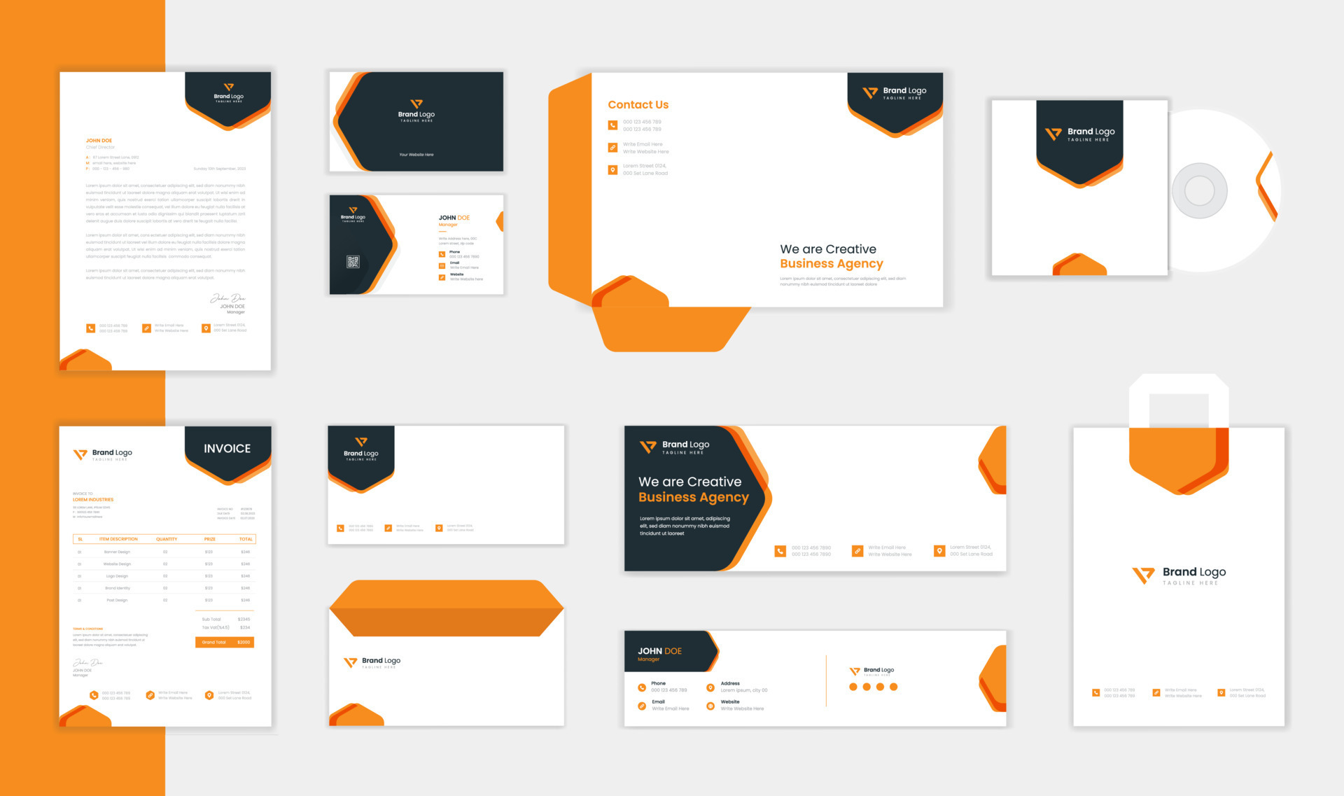 Creative Stationery Design Creative Stationery Design