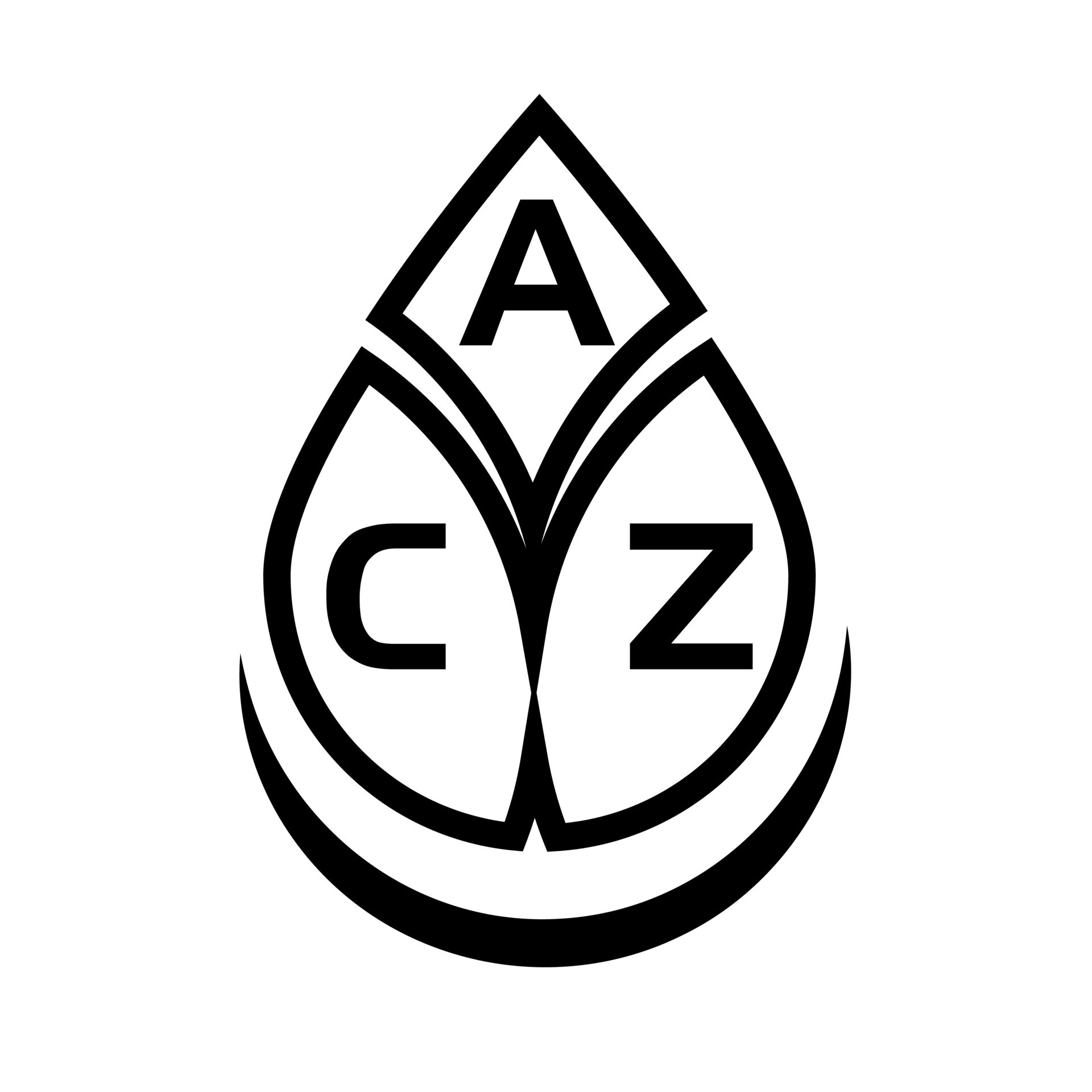ACZ creative circle letter logo concept. ACZ letter design. 10558893 Vector Art at Vecteezy