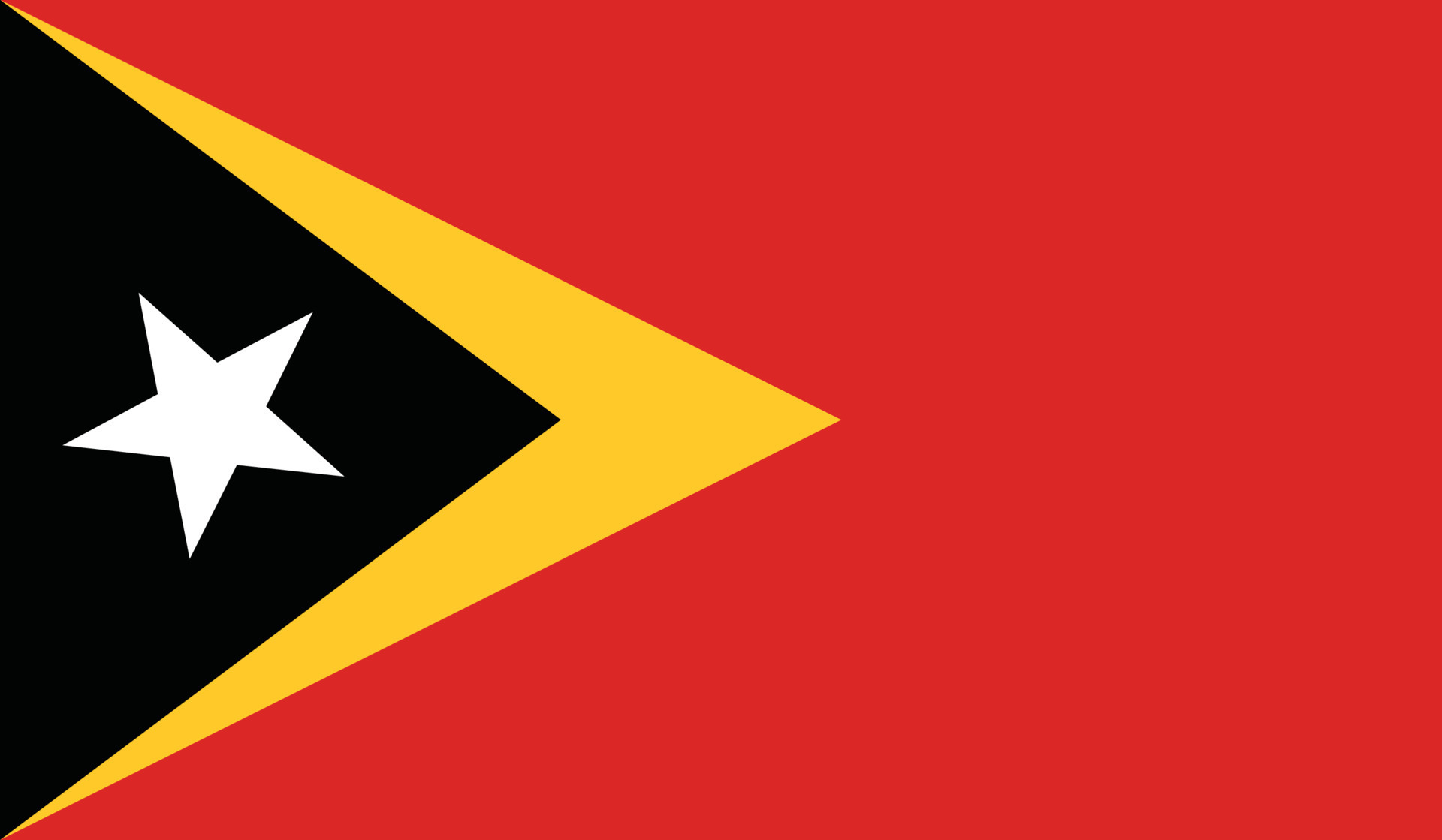 vector illustration of Timor- Leste flag. 10559615 Vector Art at Vecteezy