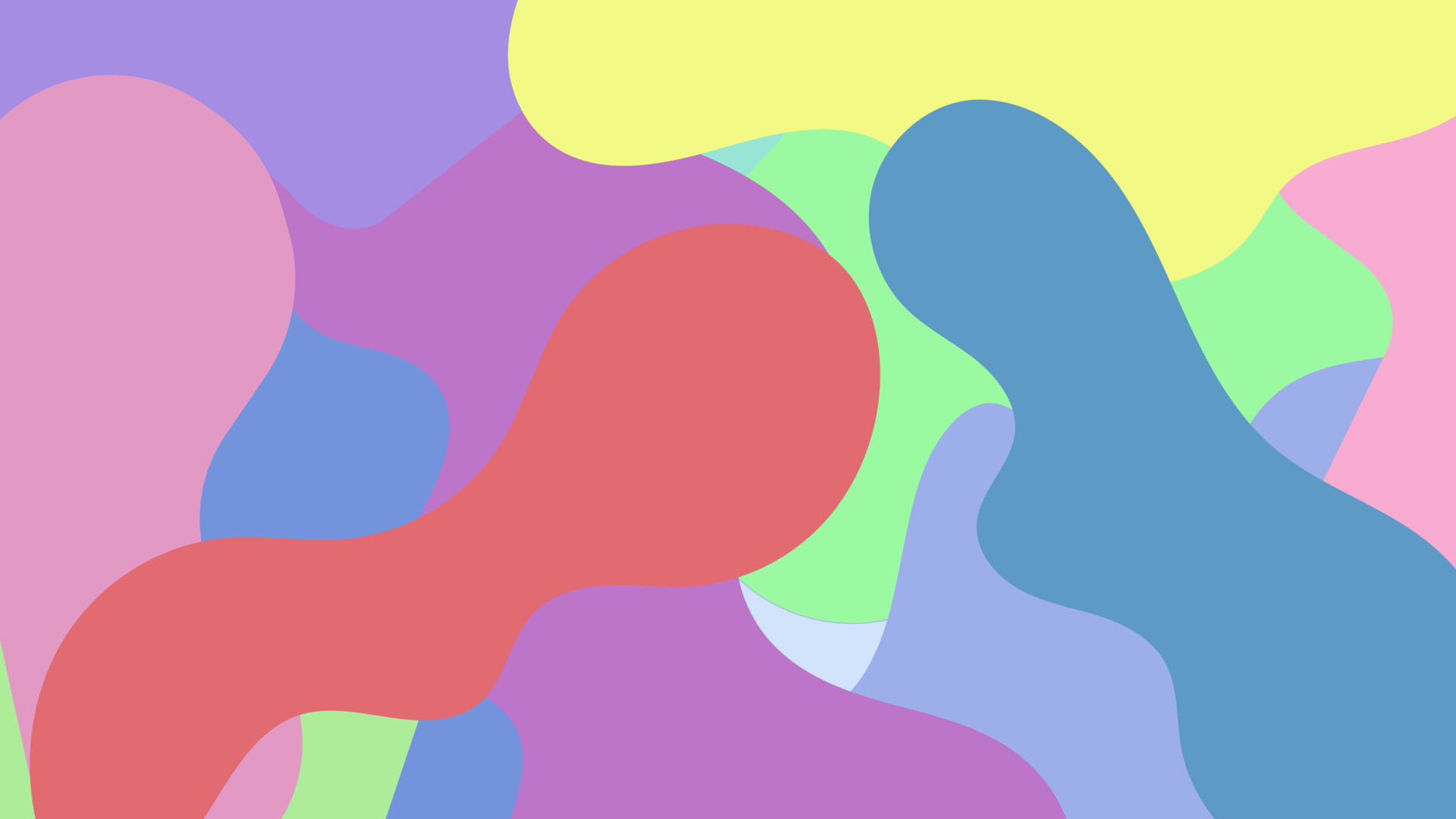 abstract cute colorful liquid, fluid wallpaper illustration, perfect ...