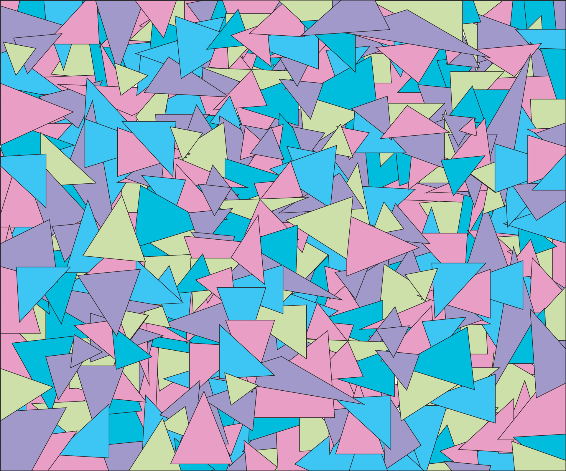 Abstract Background Of Multicolored Triangle Shapes 10567744 Vector Art