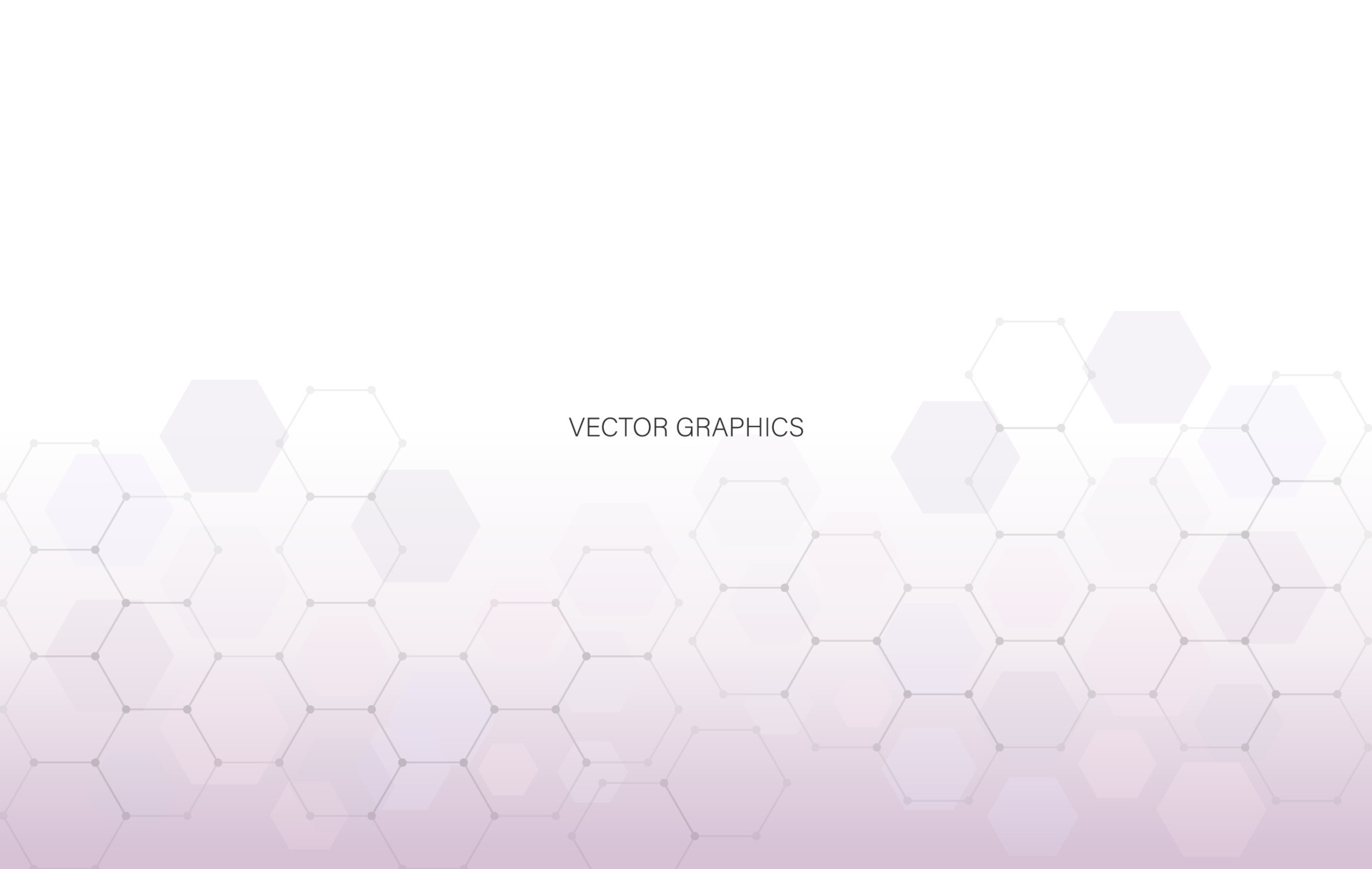 Geometric Abstract Background With Hexagons Structure Molecule And