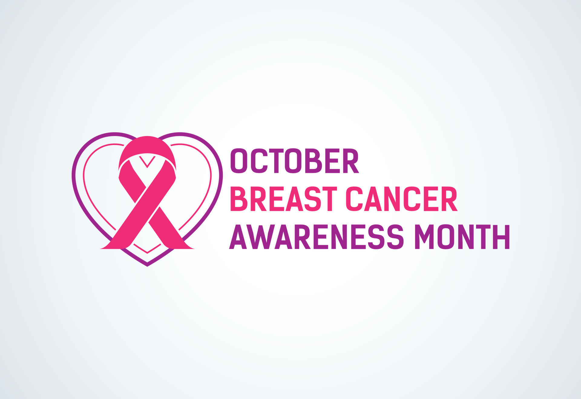 Breast Cancer Day October Is Breast Cancer Awareness Month Vector