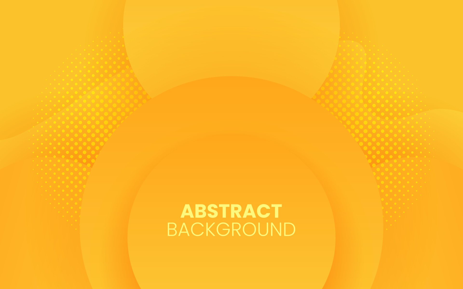 Dynamic Fluid Abstract Background Orange Color 3d Style Vector