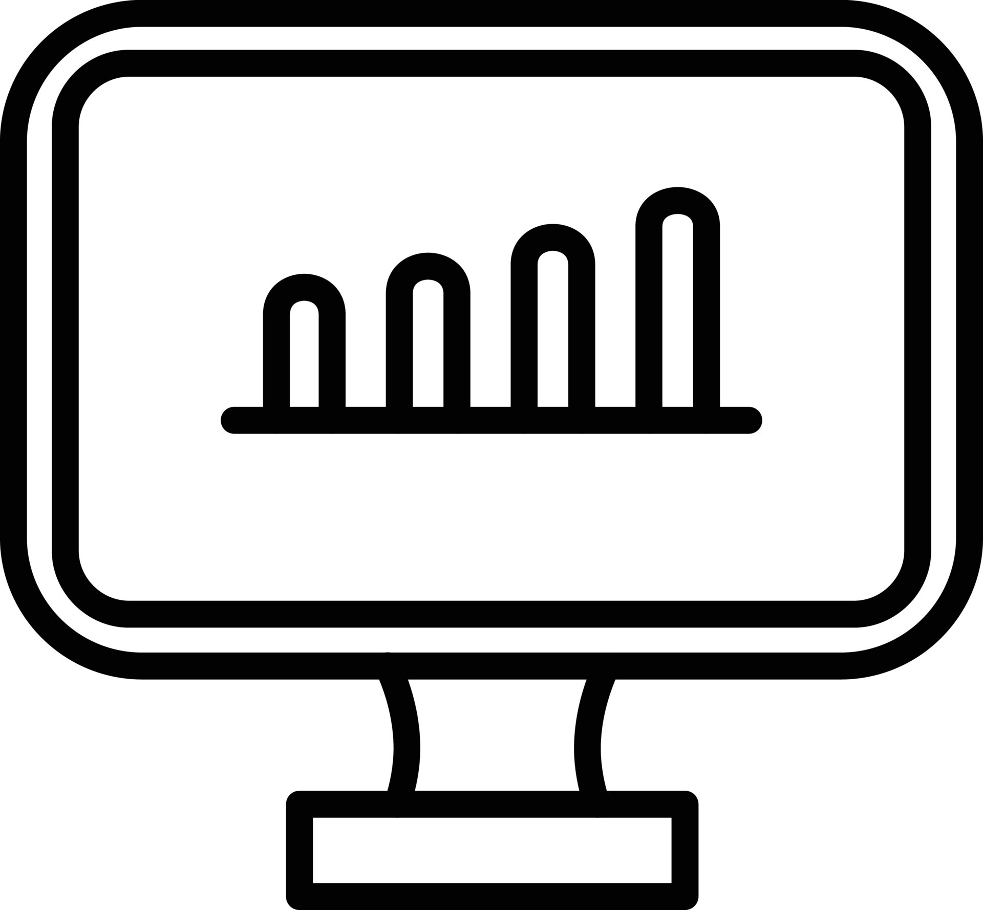 Bar Chart Line Icon 10592813 Vector Art at Vecteezy Bar Chart Line Icon 10592813 Vector Art at Vecteezy