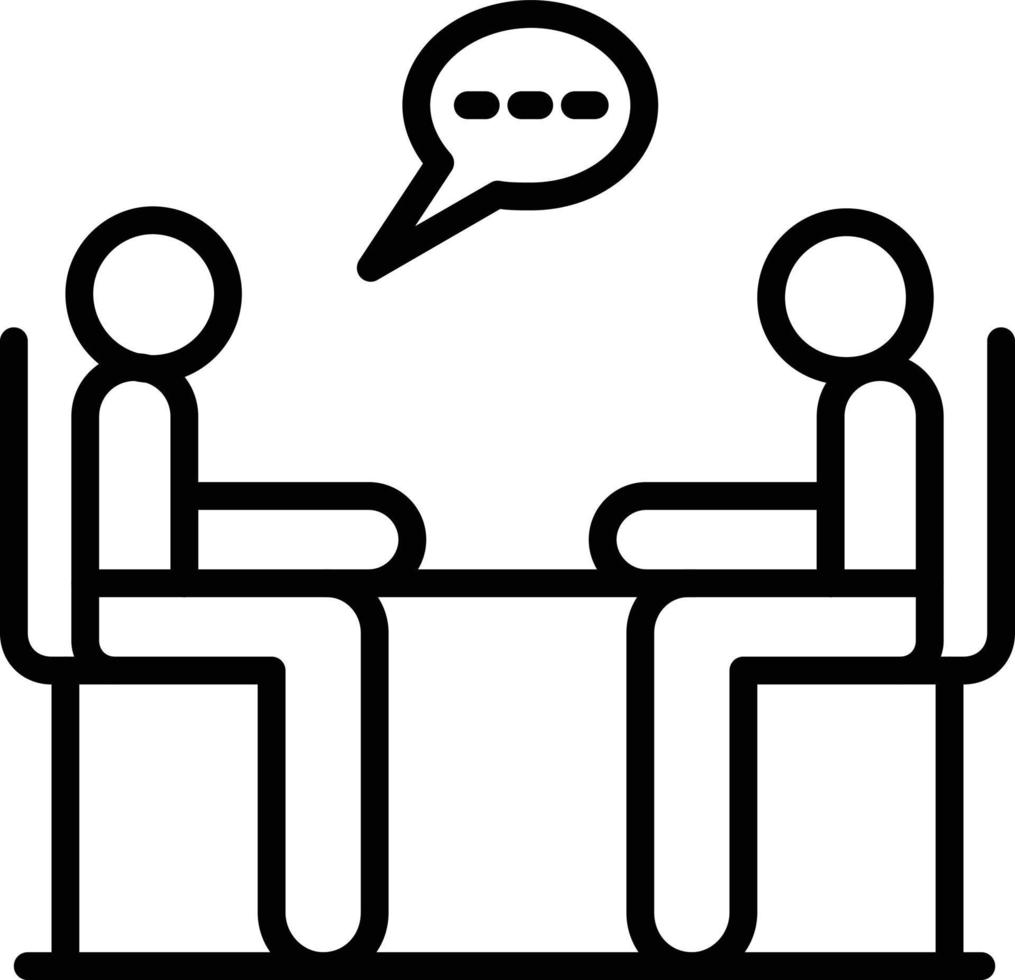 Interview Line Icon 10594362 Vector Art at Vecteezy Interview Line Icon 10594362 Vector Art at Vecteezy