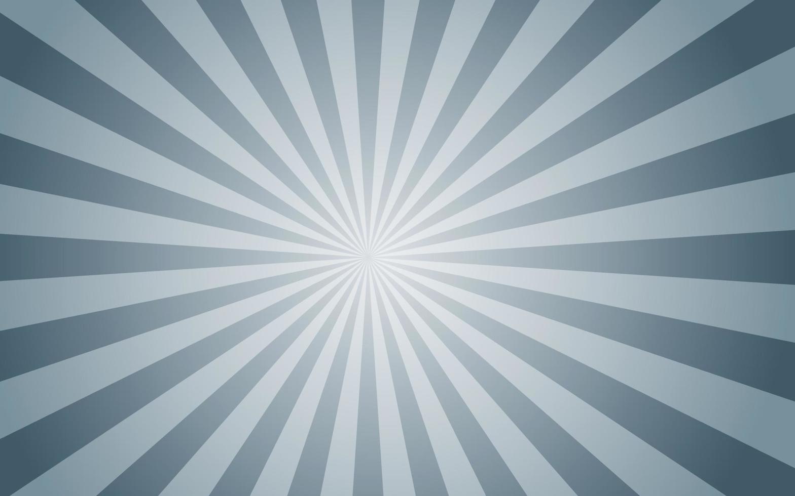 Sun Rays Retro Vintage Style On Gray Background Sunburst Pattern