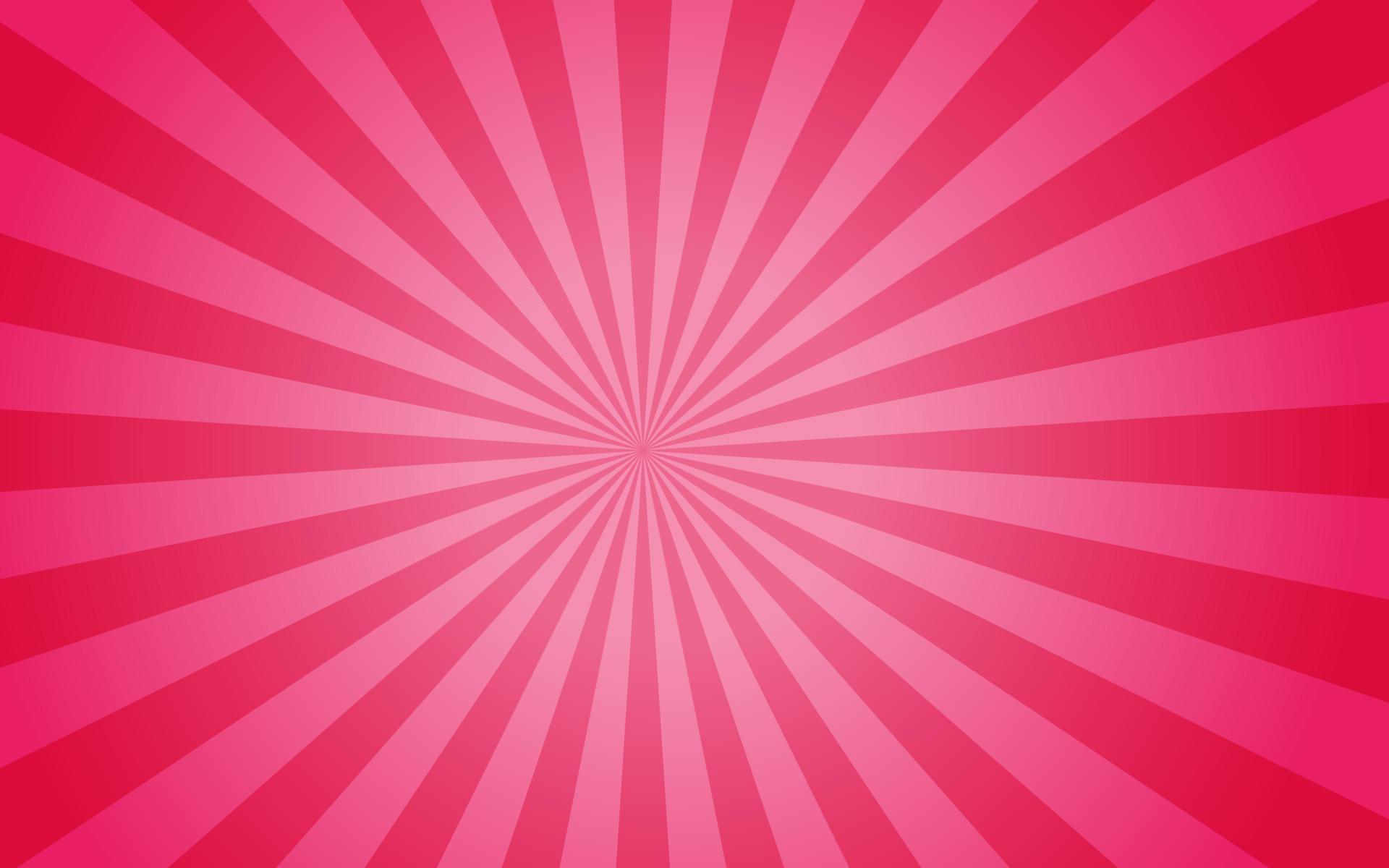 Sun rays retro vintage style on pink and red background, Sunburst pattern background. Rays ...