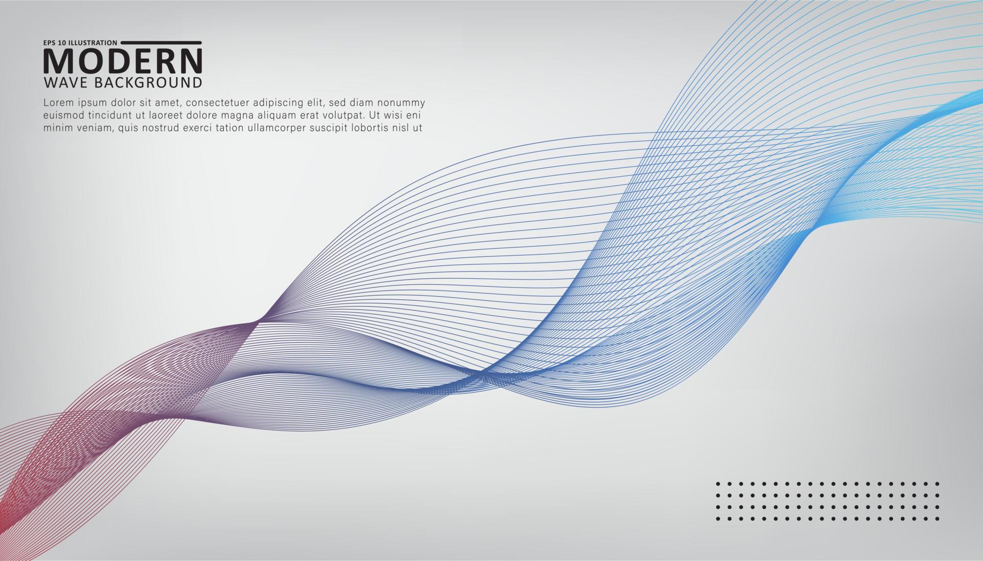 Abstract modern colorful wavy background 10596785 Vector Art at Vecteezy