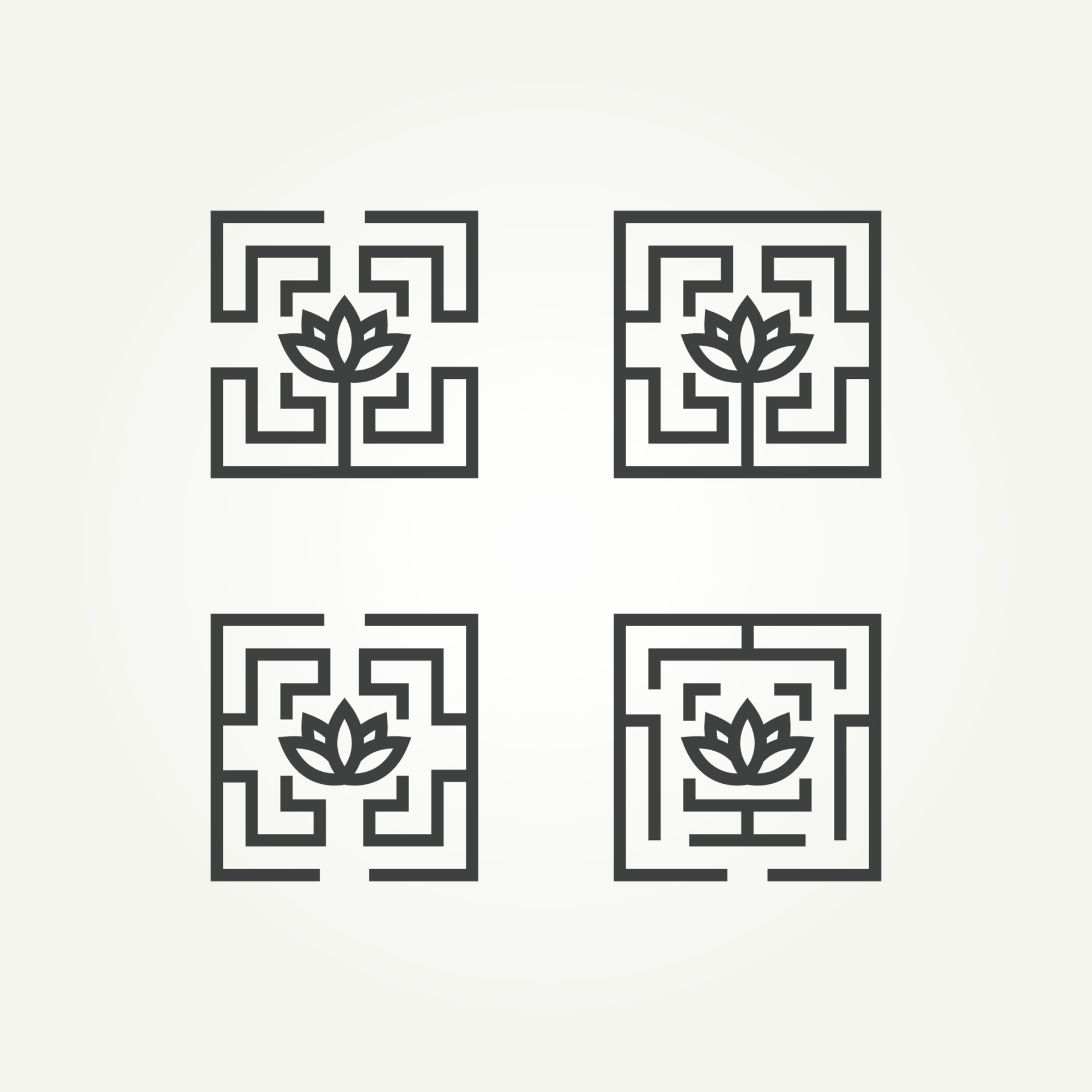 Simple Line Designs Geometry