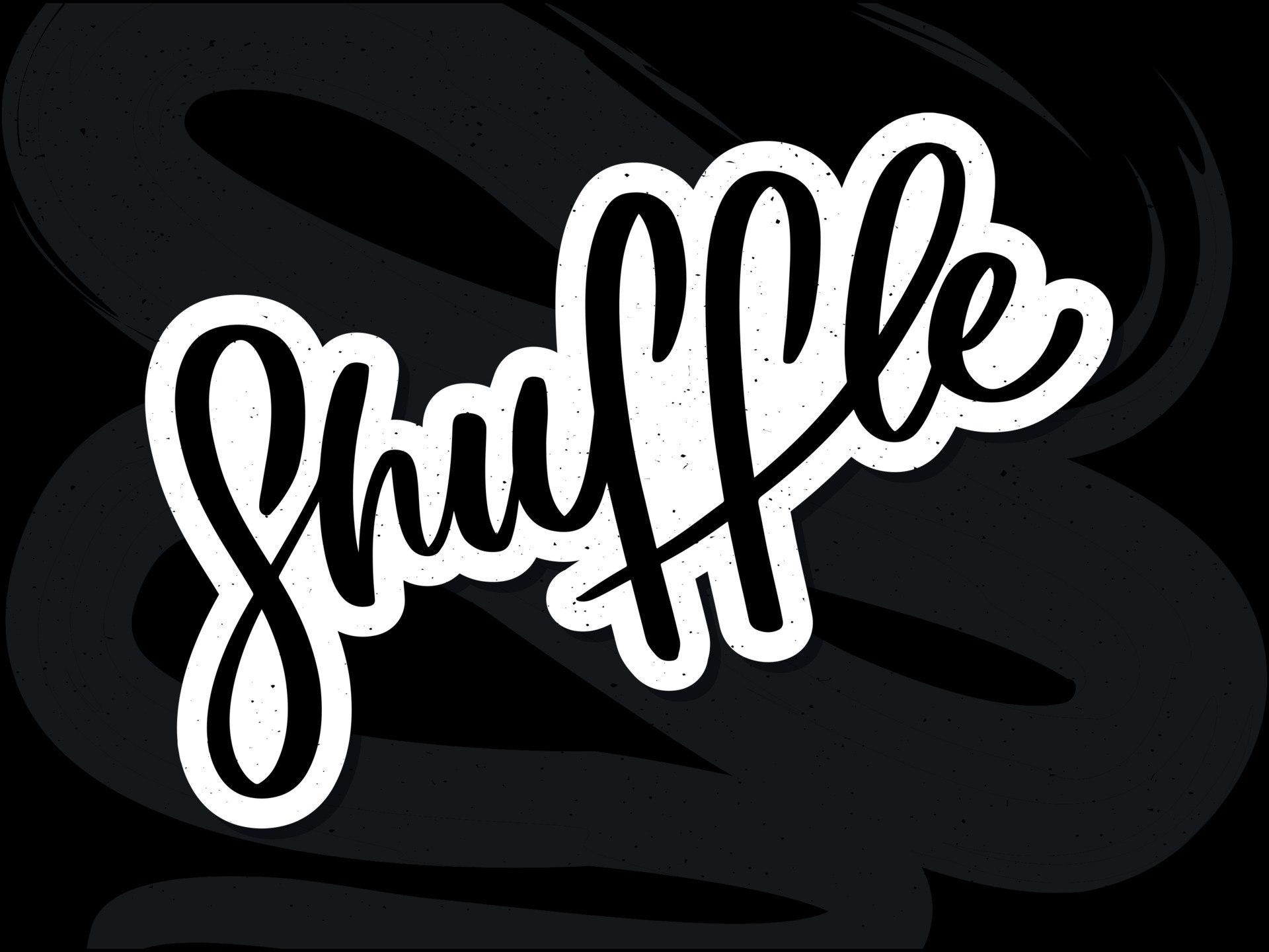 letra de baile aleatorio. diseño abstracto de arte moderno. bandera 10598738 Vector en Vecteezy