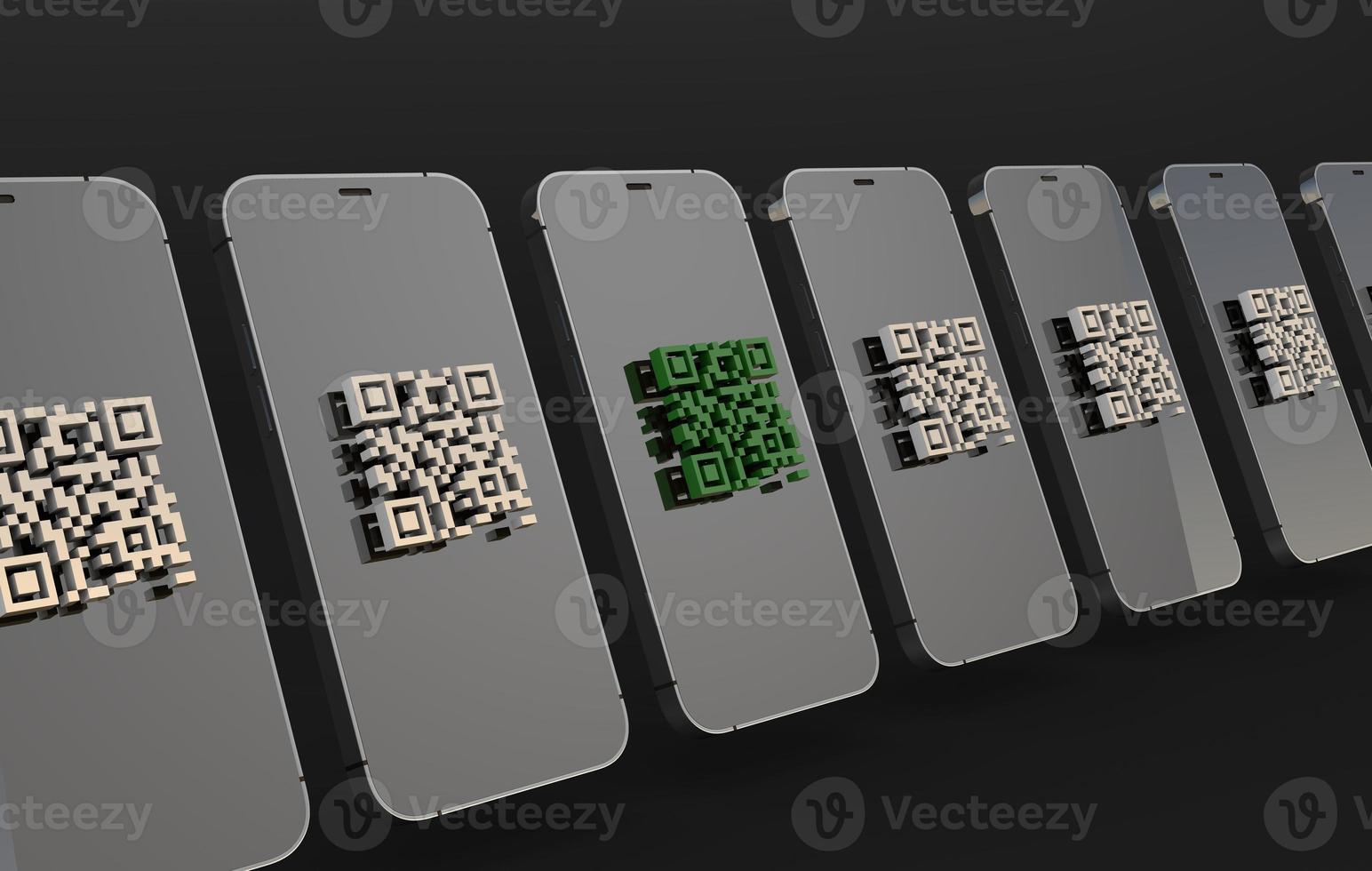 Serialization With Track And Trace Coding For Digital Identification With Smartphone 3d Render