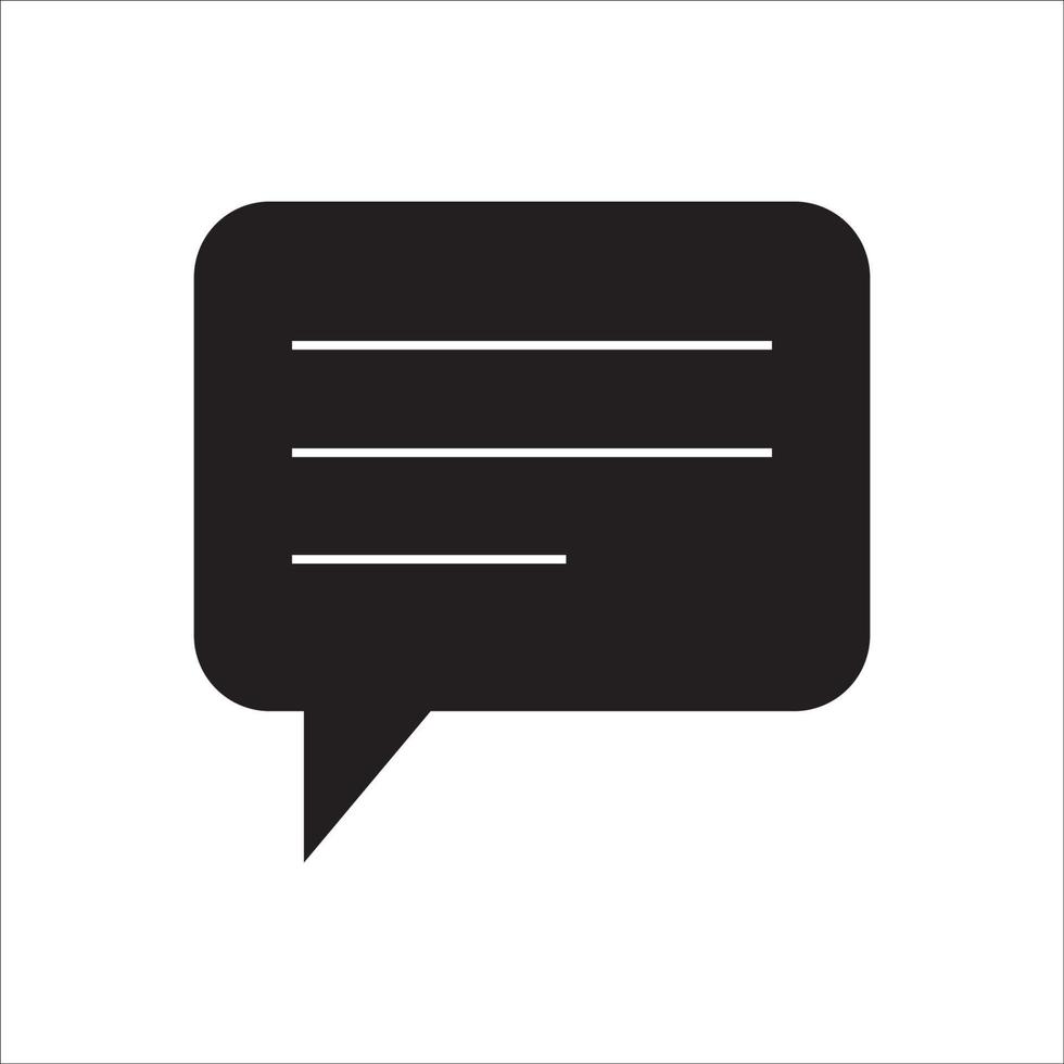 message icon logo vector design 10600304 Vector Art at Vecteezy