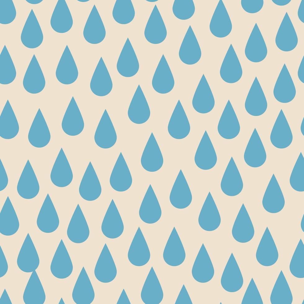 Raindrops seamless vector pattern 10600600 Vector Art at Vecteezy