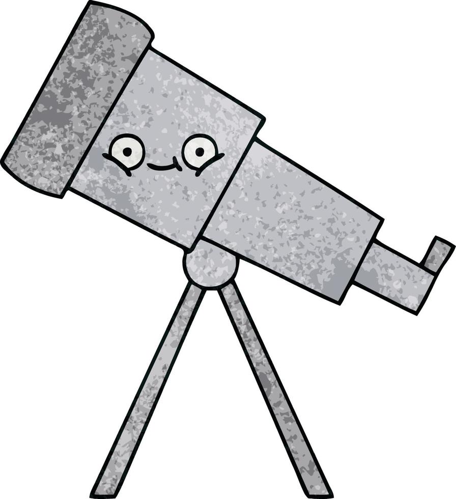 retro grunge texture cartoon telescope 10603184 Vector Art at Vecteezy retro grunge texture cartoon telescope 10603184 Vector Art at Vecteezy