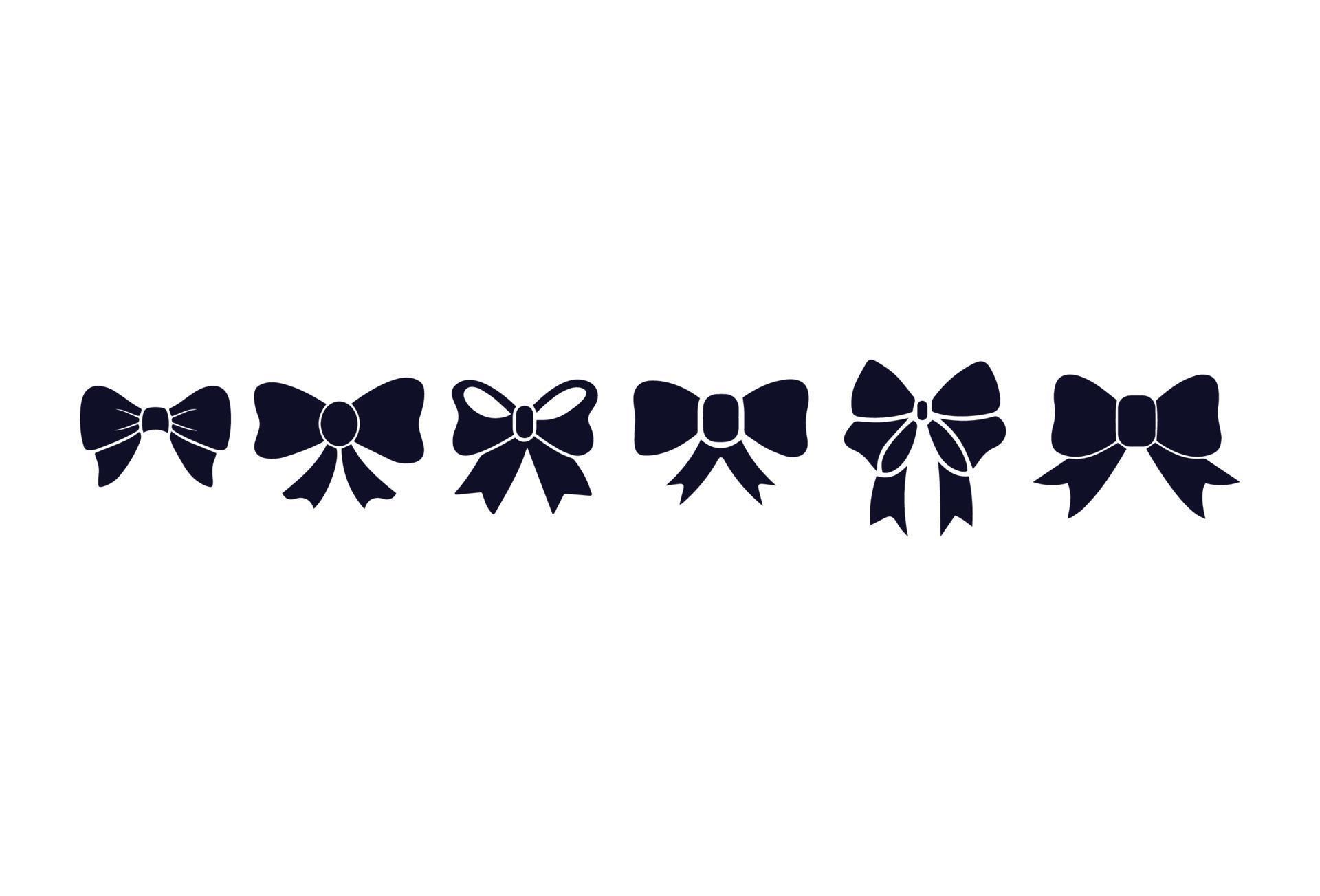 bow tie icons vector design 10619114 Vector Art at Vecteezy