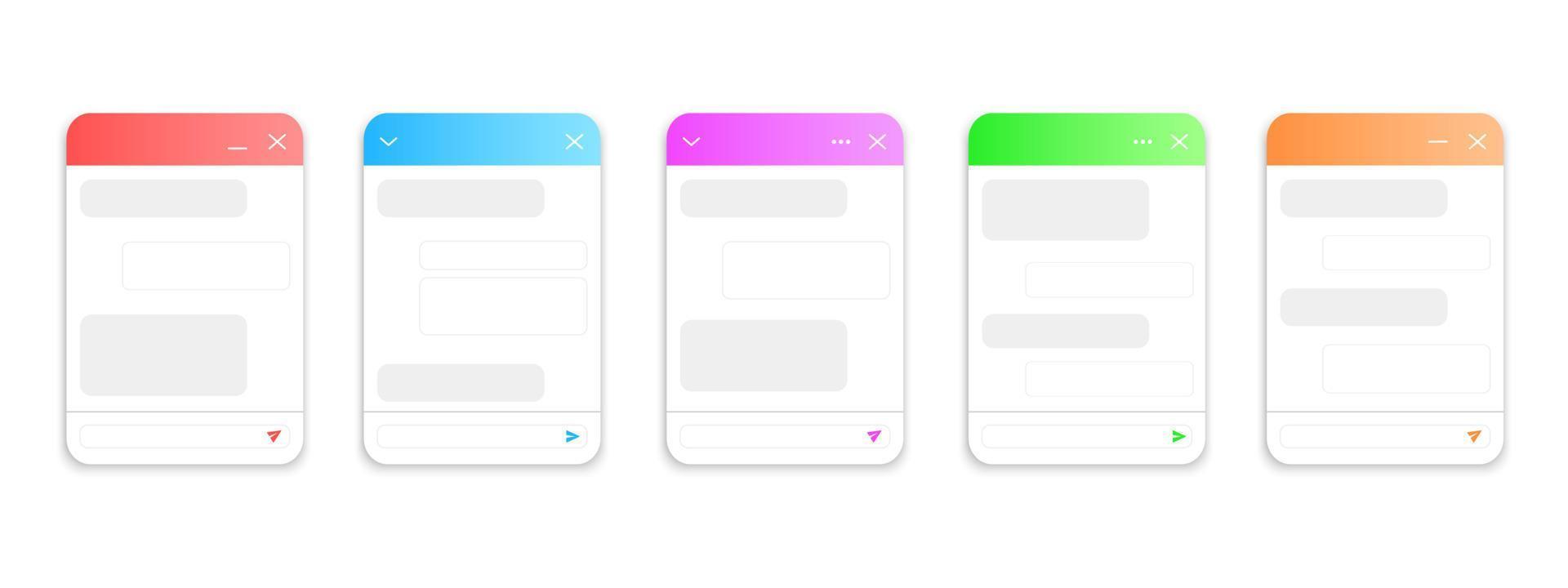 Chatbot window template. Life chat customer service example. Virtual ... Chatbot window template. Life chat customer service example. Virtual ...
