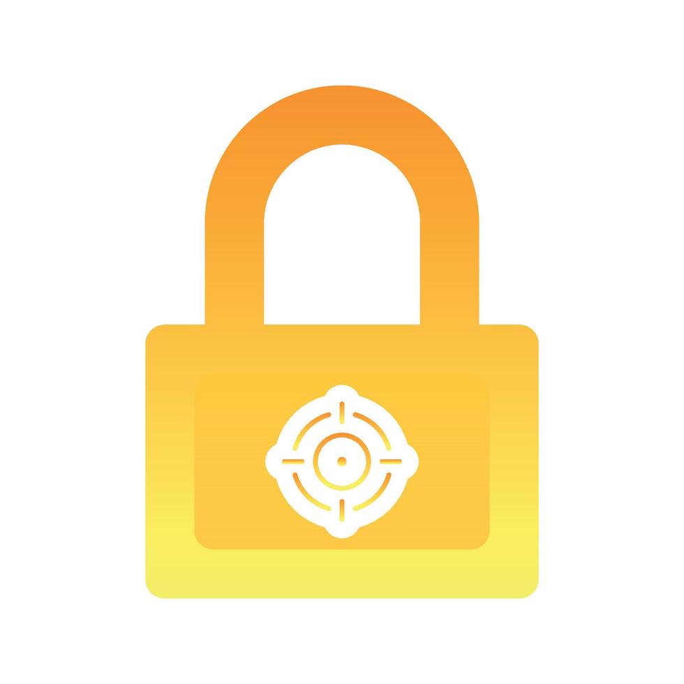 target lock logo gradient design template icon element 10619358 Vector Art at Vecteezy